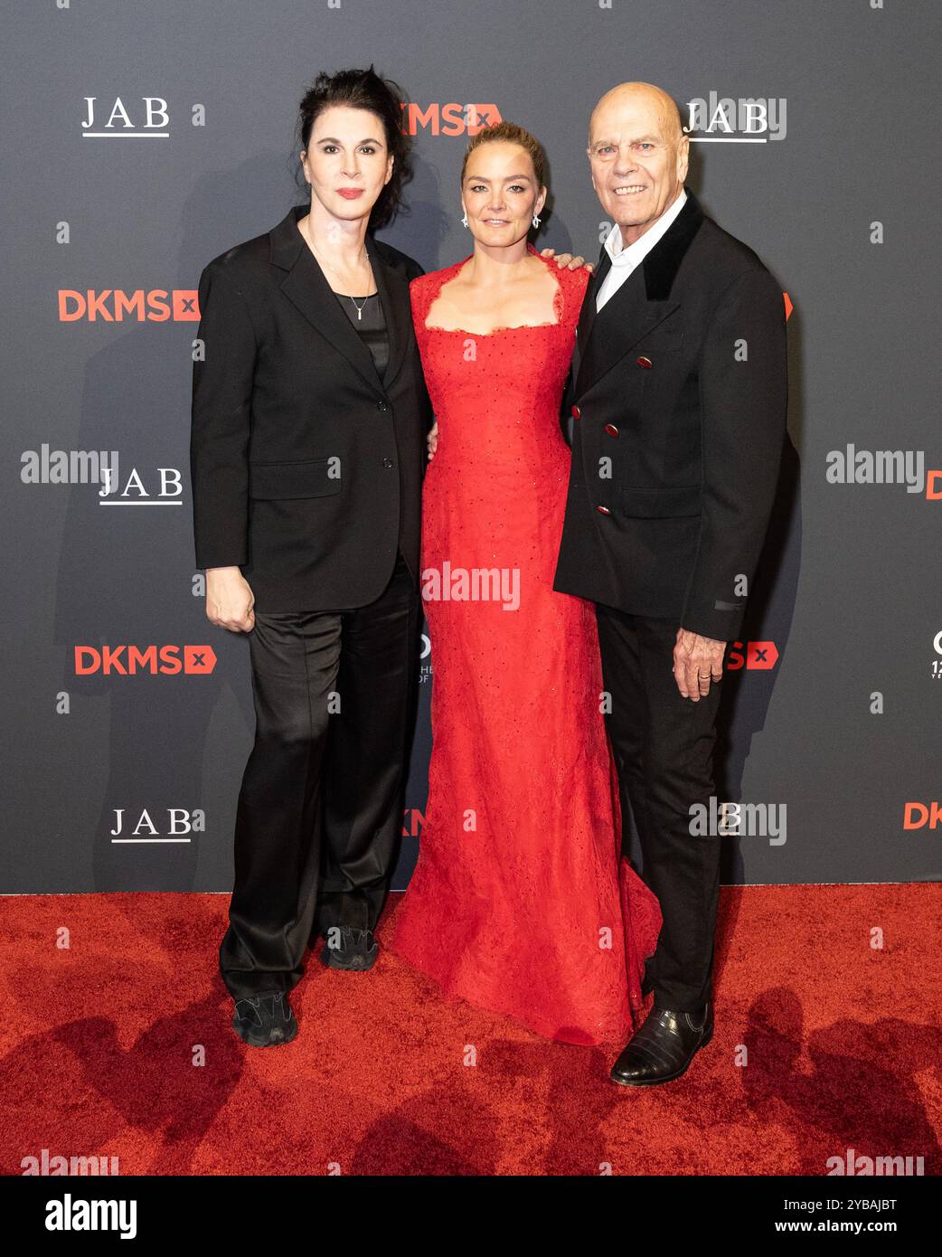Sue Nabi, Katharina Harf, Peter Harf attend DKMS 18th Annual Gala at ...