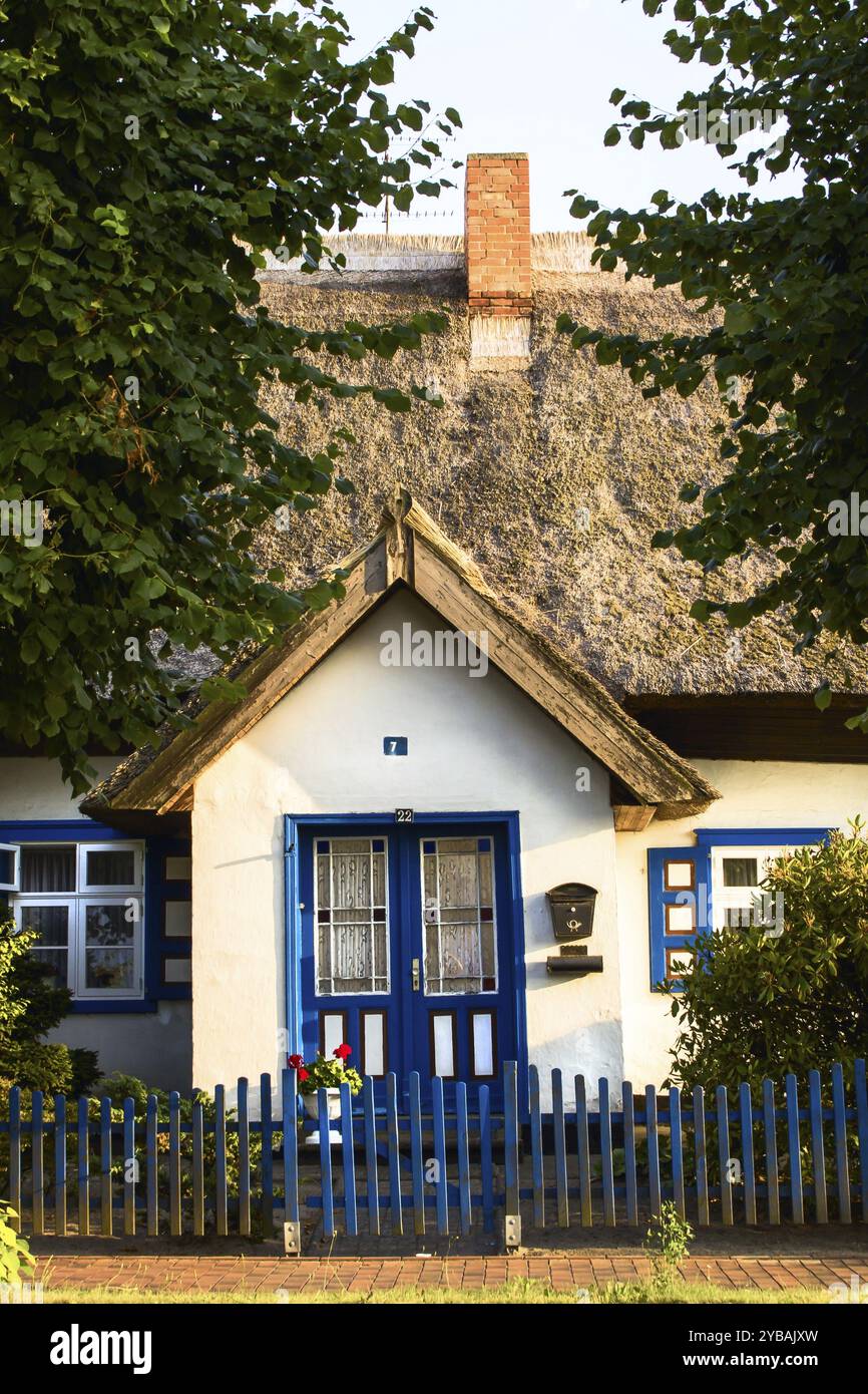 Thatched house in Graal Mueritz, Thatched house in Graal Mueritz Stock ...