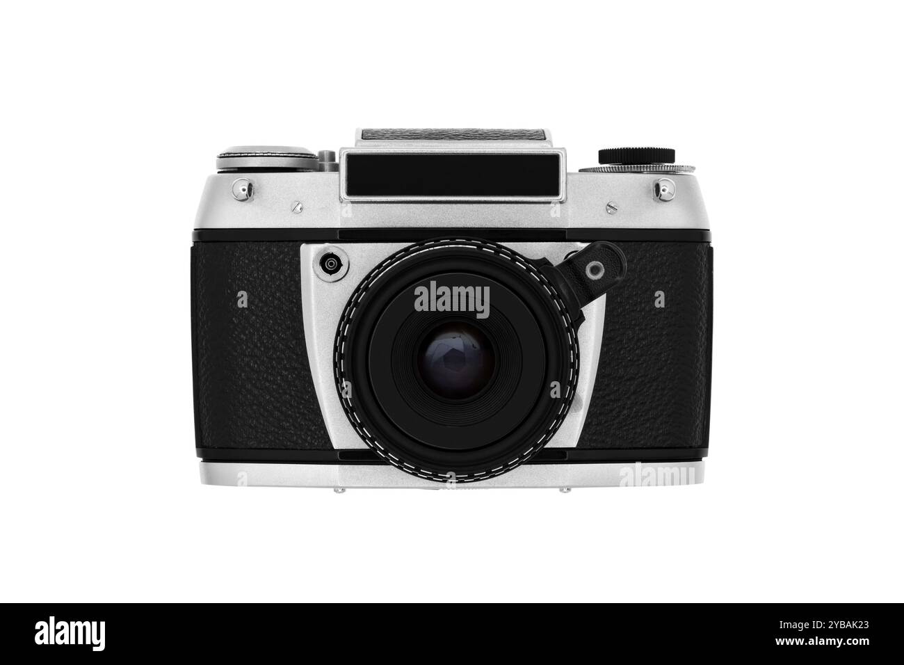 Classic roll film camera in front of a white background Stock Photo - Alamy