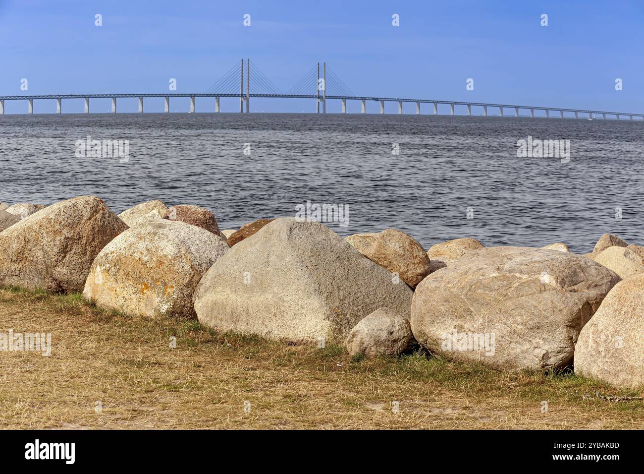 Oresund, Bridge, Oresundsbroen, world's longest cable-stayed bridge ...
