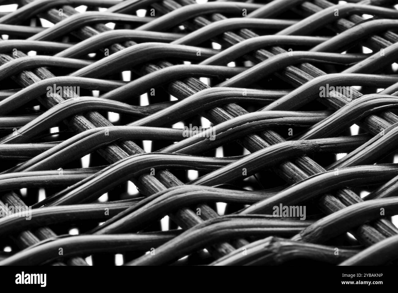 Willow structure against a white background Stock Photo - Alamy