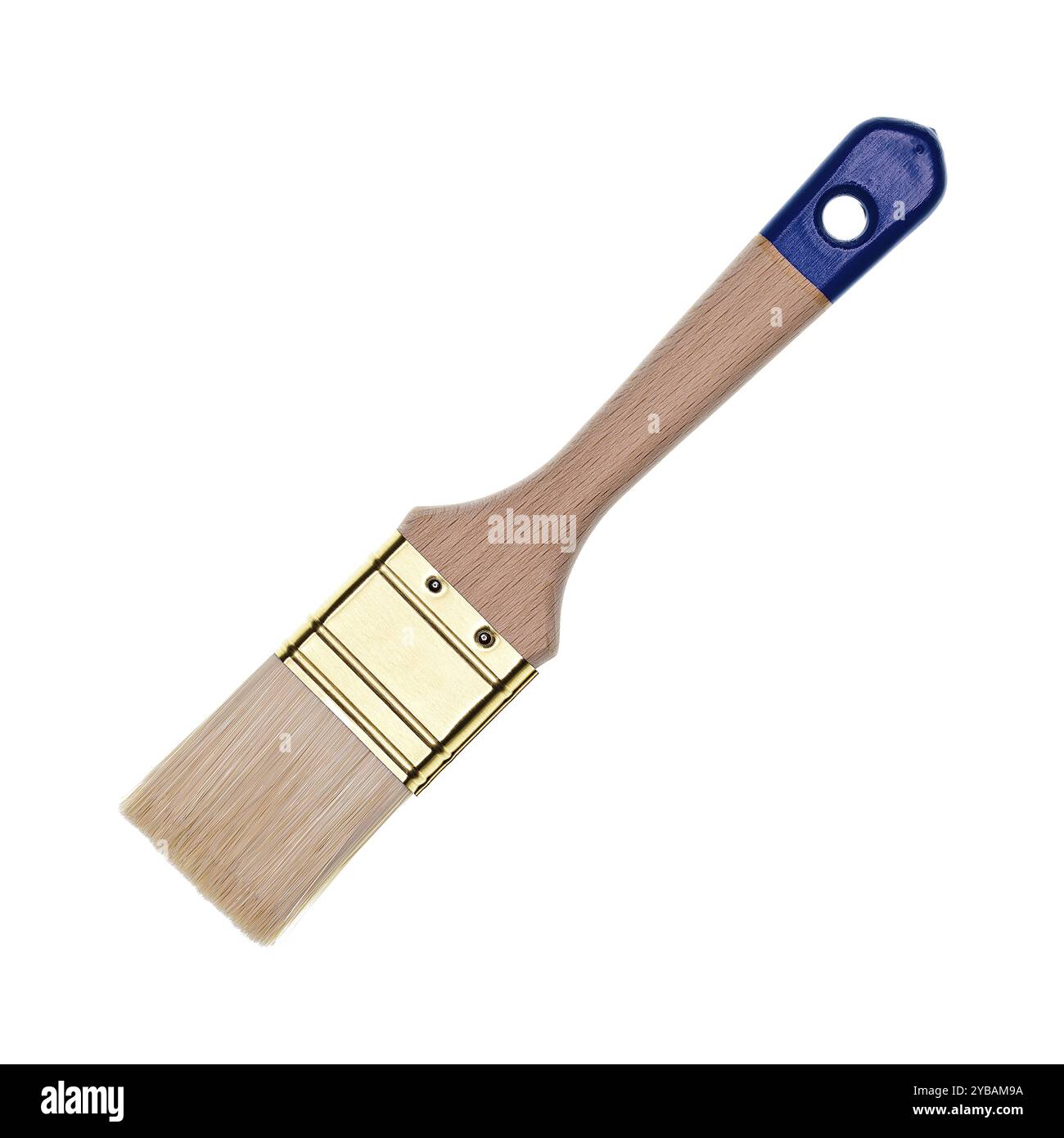 Single brush against a white background Stock Photo - Alamy