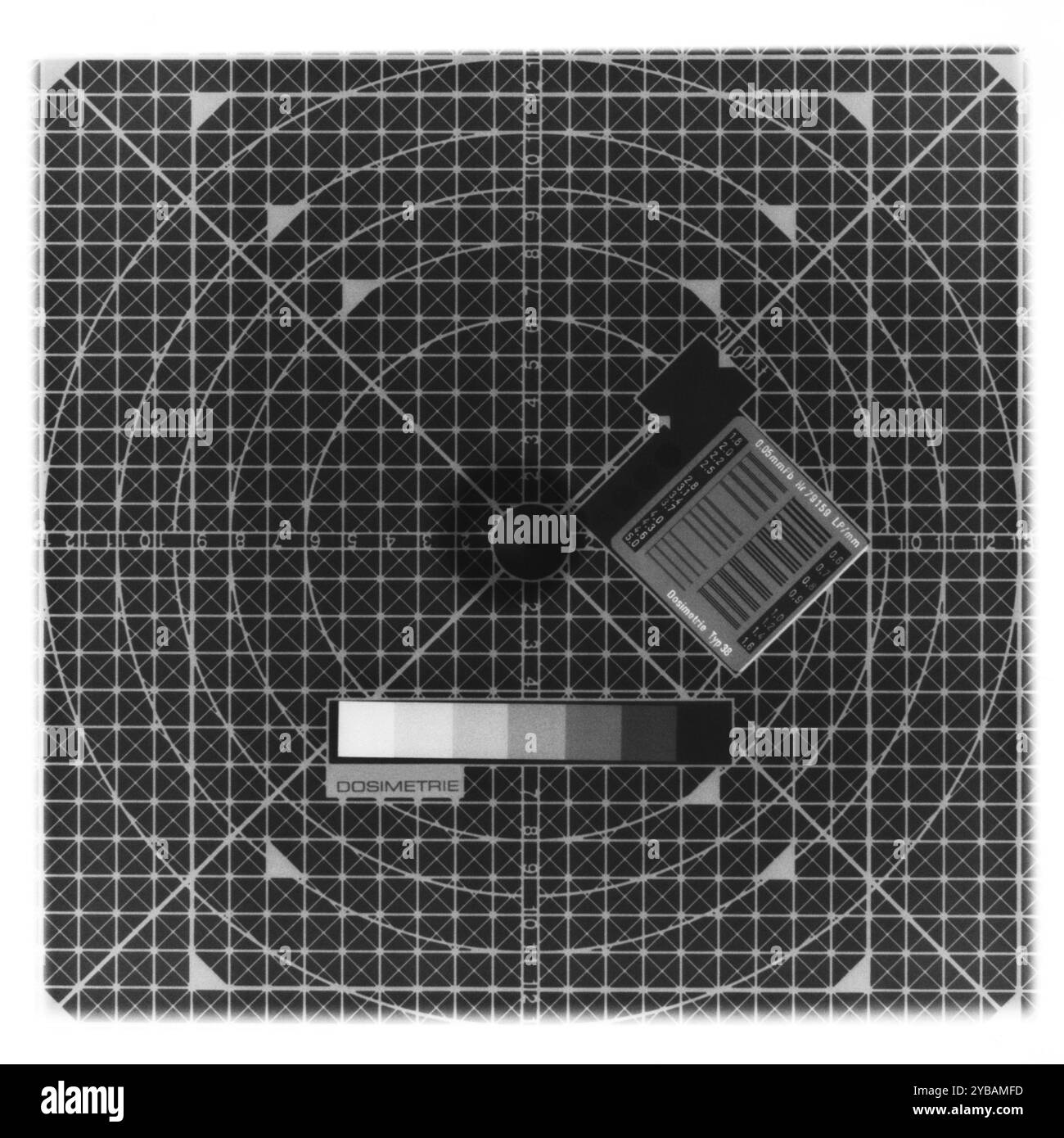 Test specimen for cyclical quality control in radiology. The X-ray ...