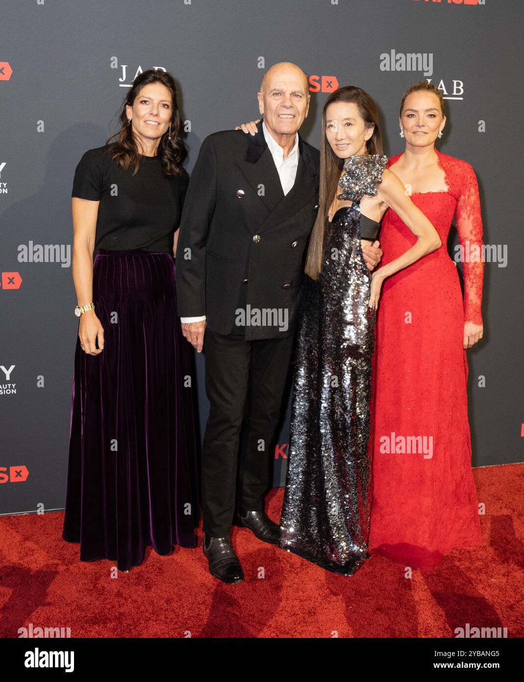 Viktoria von Wulffen, Peter Harf, Vera Wang, Katharina Harf attend DKMS ...