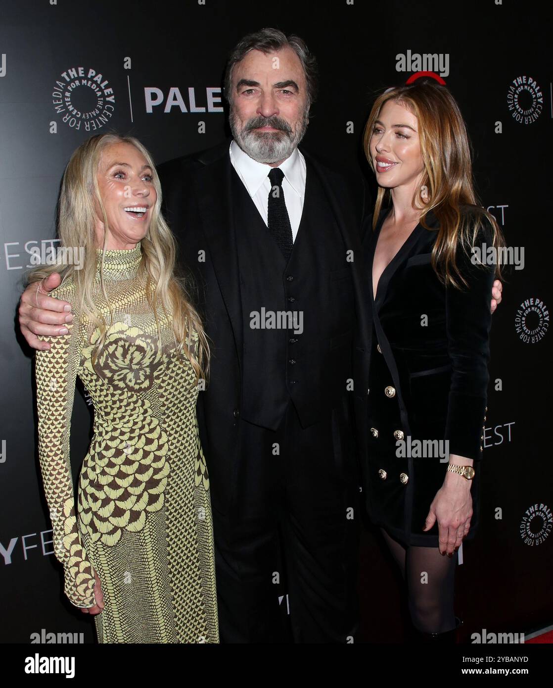 New York City, USA. 17th Oct, 2024. Jillie Mack, Tom Selleck and Hannah ...