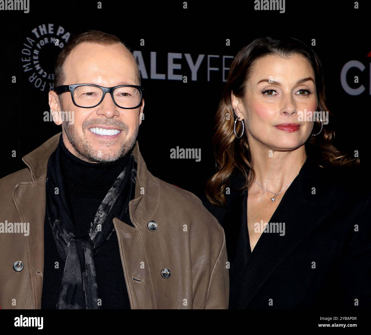New York City, USA. 17th Oct, 2024. Donnie Wahlberg and Bridget ...