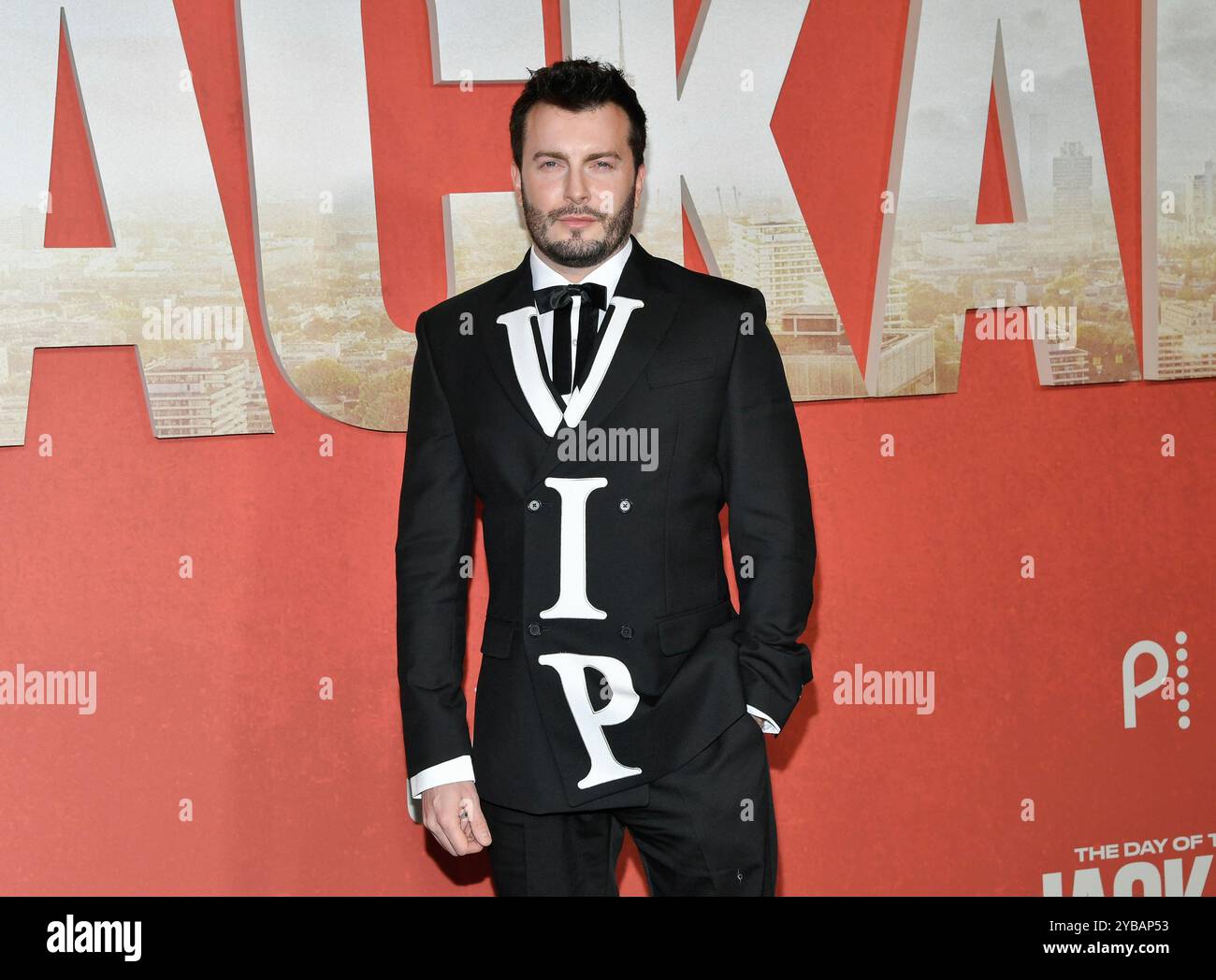 Cameron Moir attends the premiere of Peacock's "The Day of the Jackal ...