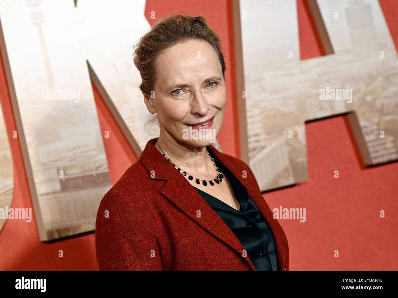 Laila Robins attends the premiere of Peacock's "The Day of the Jackal ...
