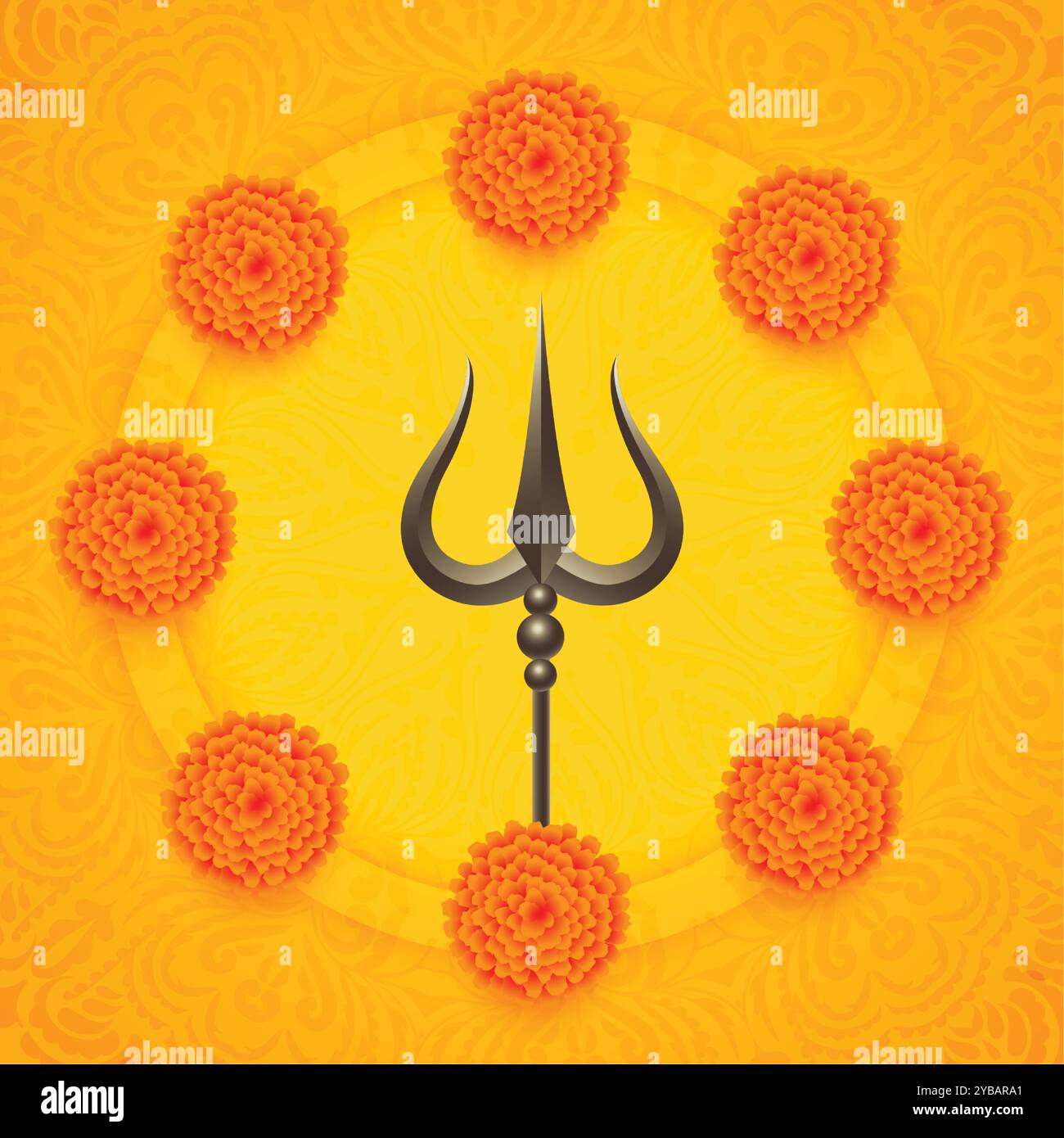 Indian festival flowers Stock Vector Images - Alamy