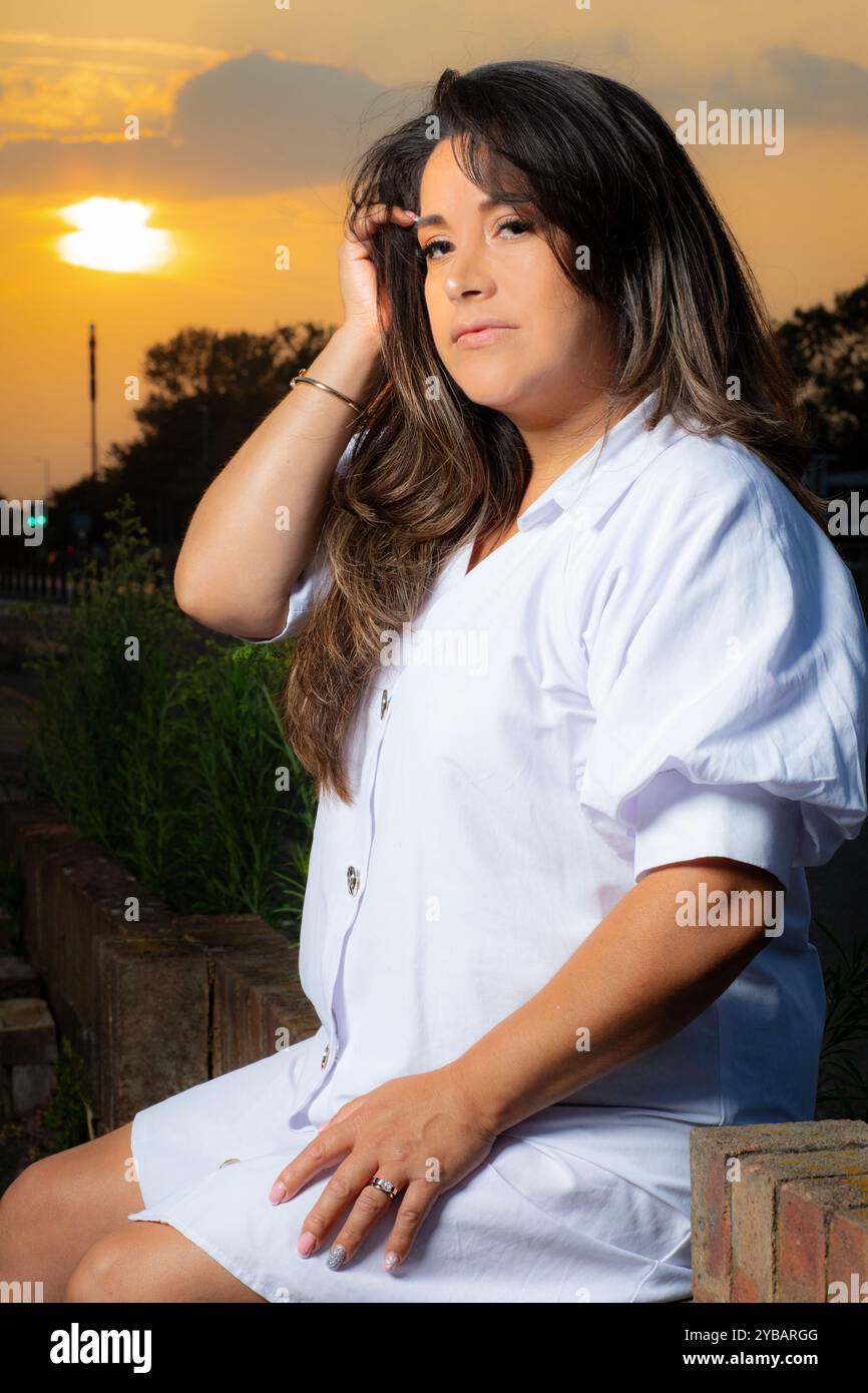 Modelo de fondo hi-res stock photography and images - Alamy