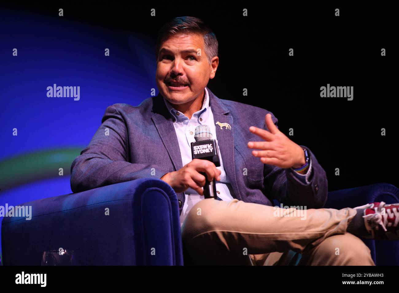 Sydney, Australia. 18th October 2024. SXSW Sydney. Pictured: Professor ...