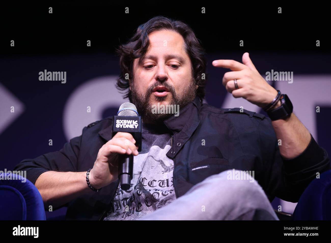 Sydney, Australia. 18th October 2024. SXSW Sydney. Pictured: Ben Lamm ...