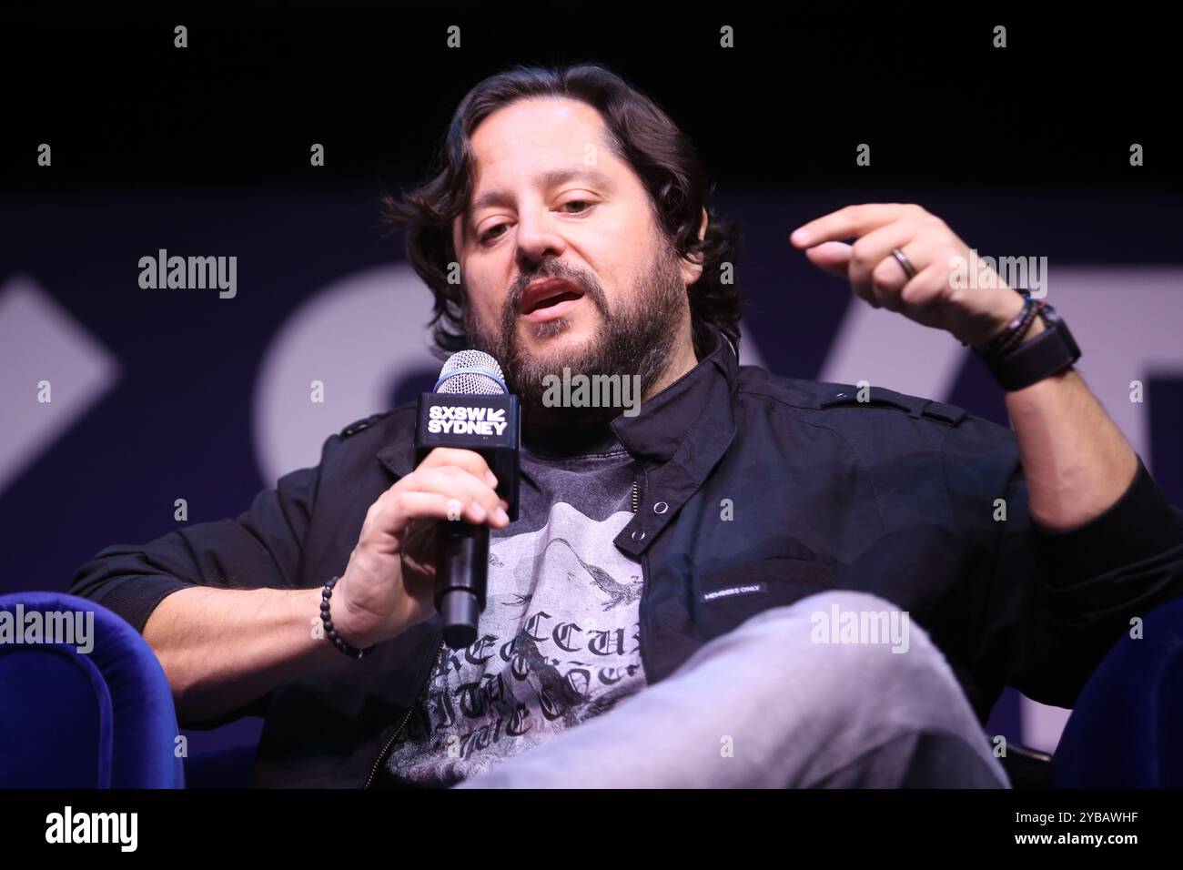Sydney, Australia. 18th October 2024. SXSW Sydney. Pictured: Ben Lamm ...