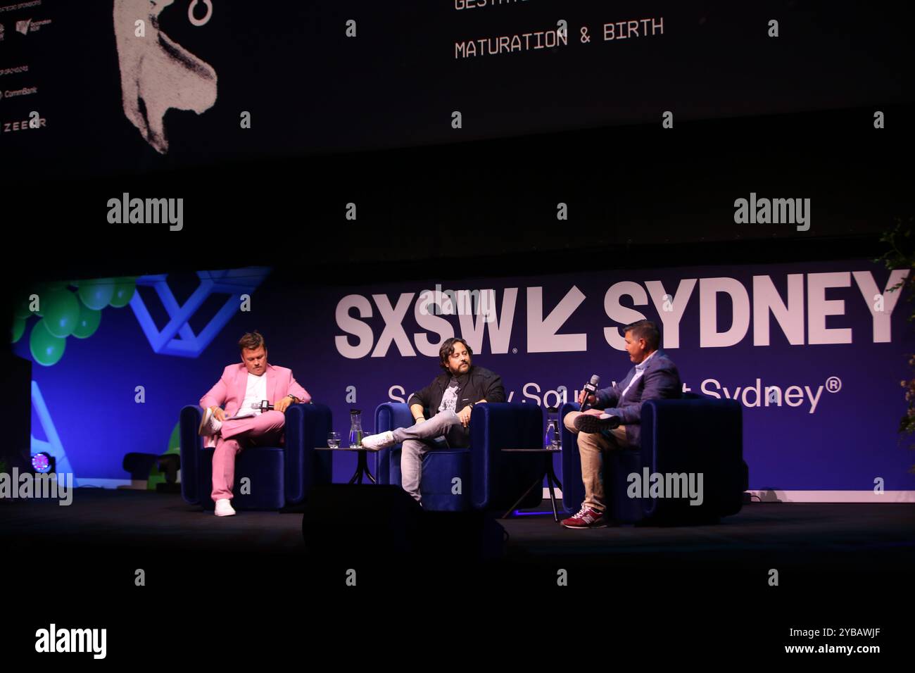 Sydney, Australia. 18th October 2024. SXSW Sydney. Pictured: Luke ...