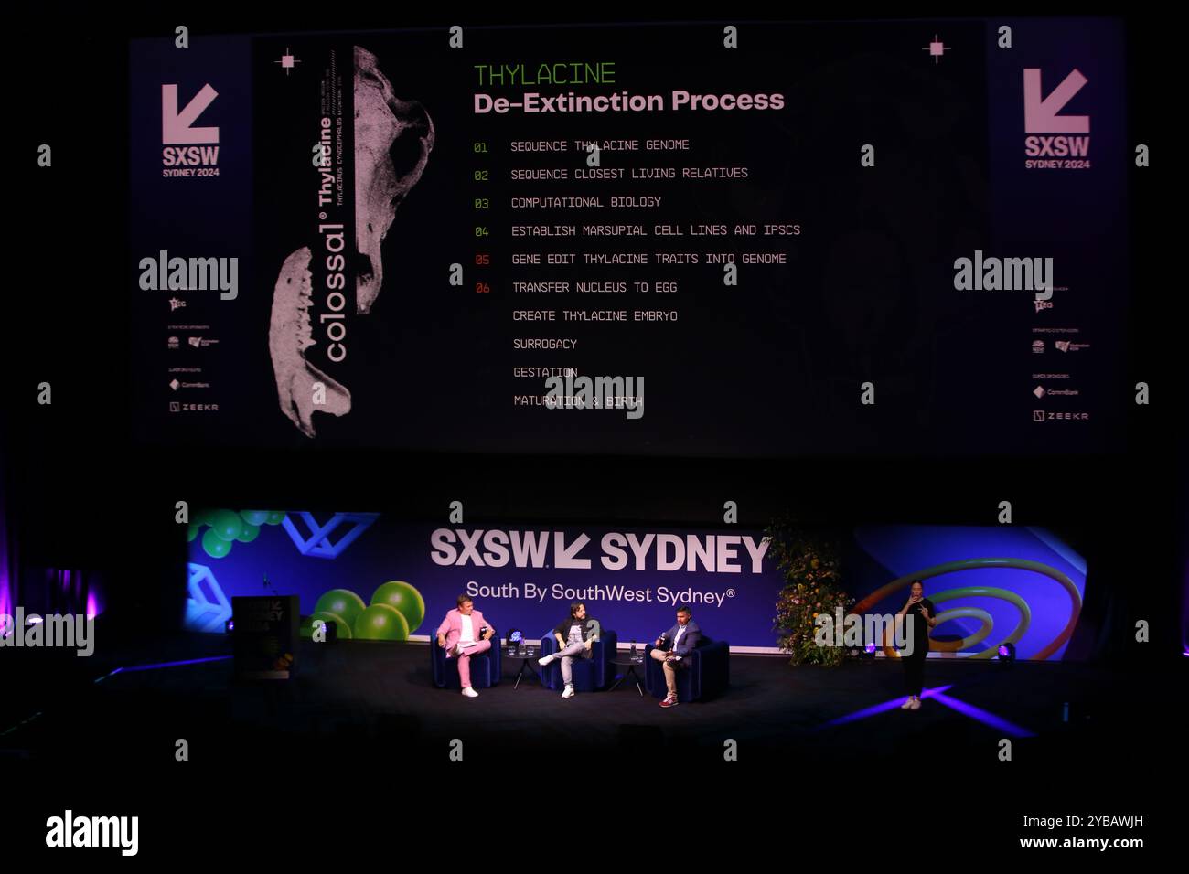 Sydney, Australia. 18th October 2024. SXSW Sydney. Pictured: Luke ...