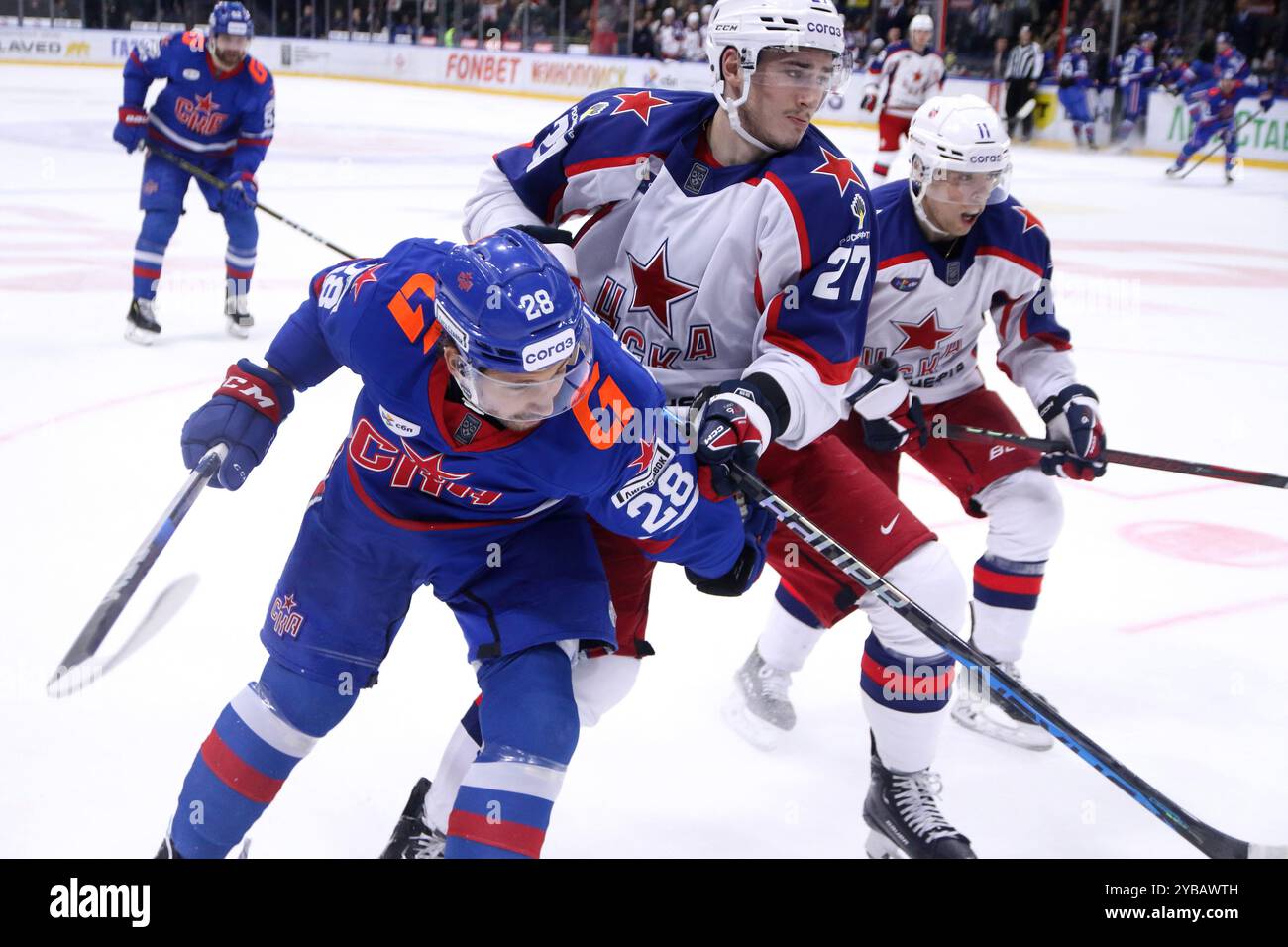 Saint Petersburg, Russia. 17th Oct, 2024. Sergei Tolchinsky (28) SKA ...