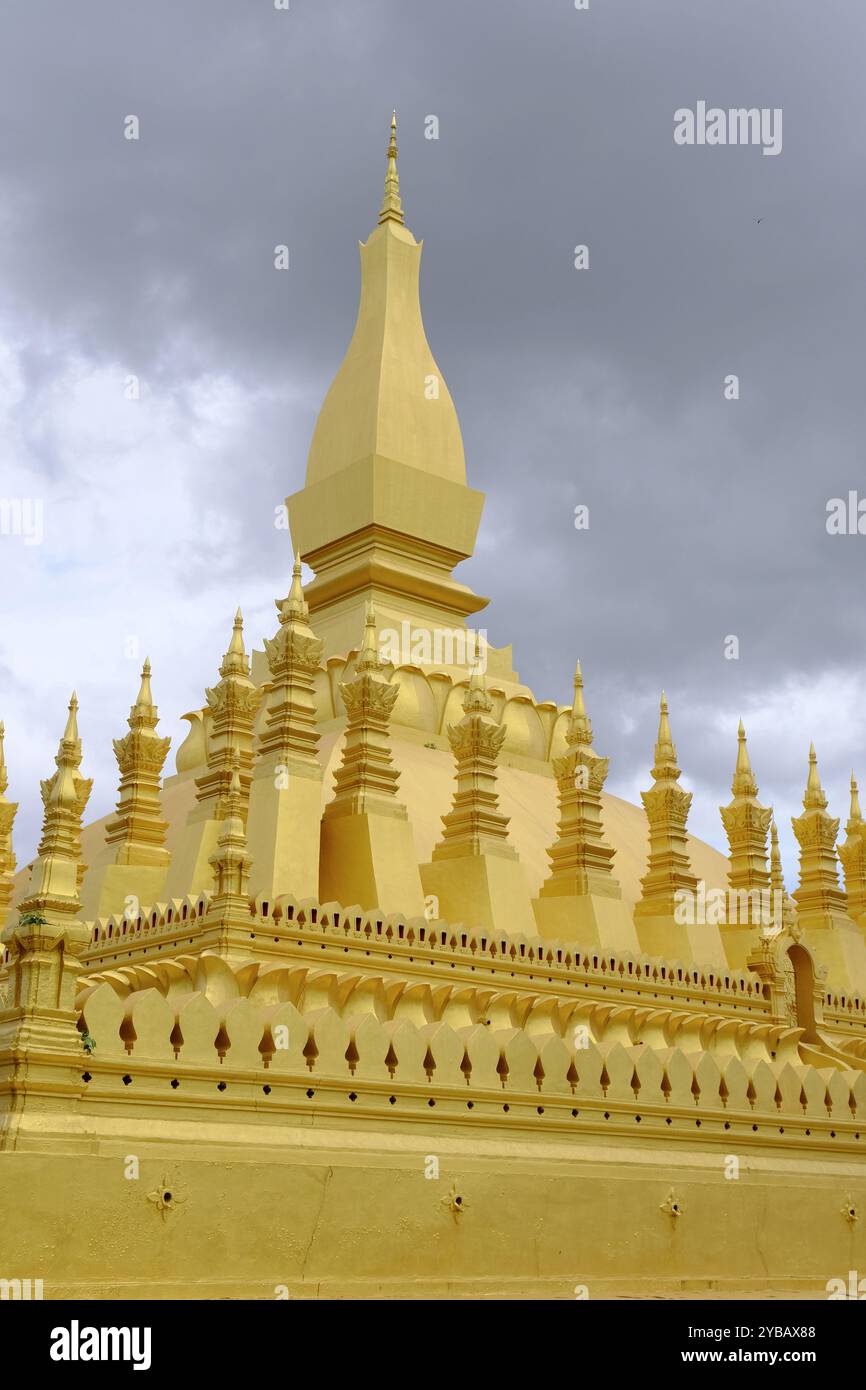 Pha That Luang, 'Great Stupa' is a gold-covered large Buddhist stupa in ...
