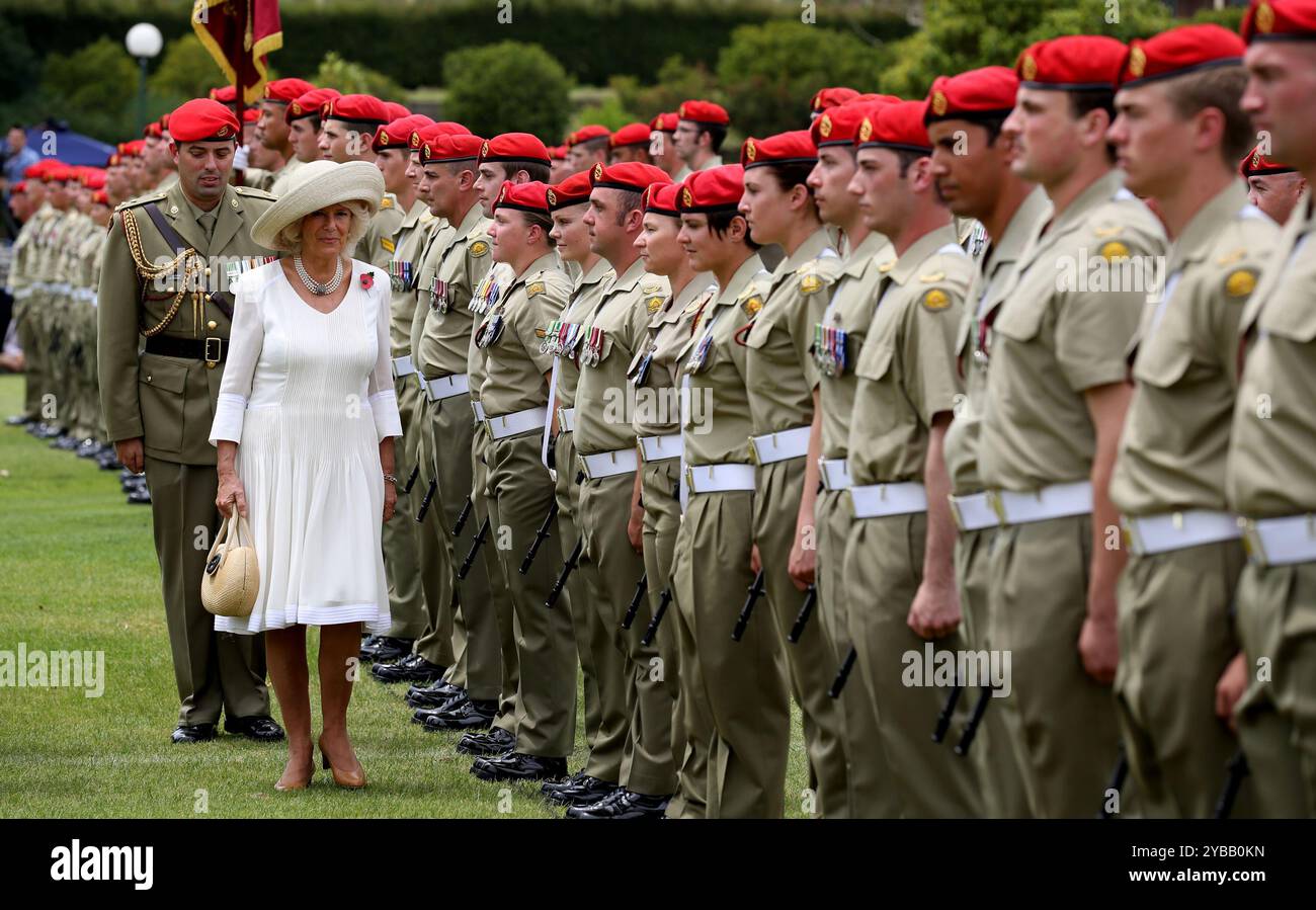 File photo dated 09/11/12 of Queen Camilla (then the Duchess of ...