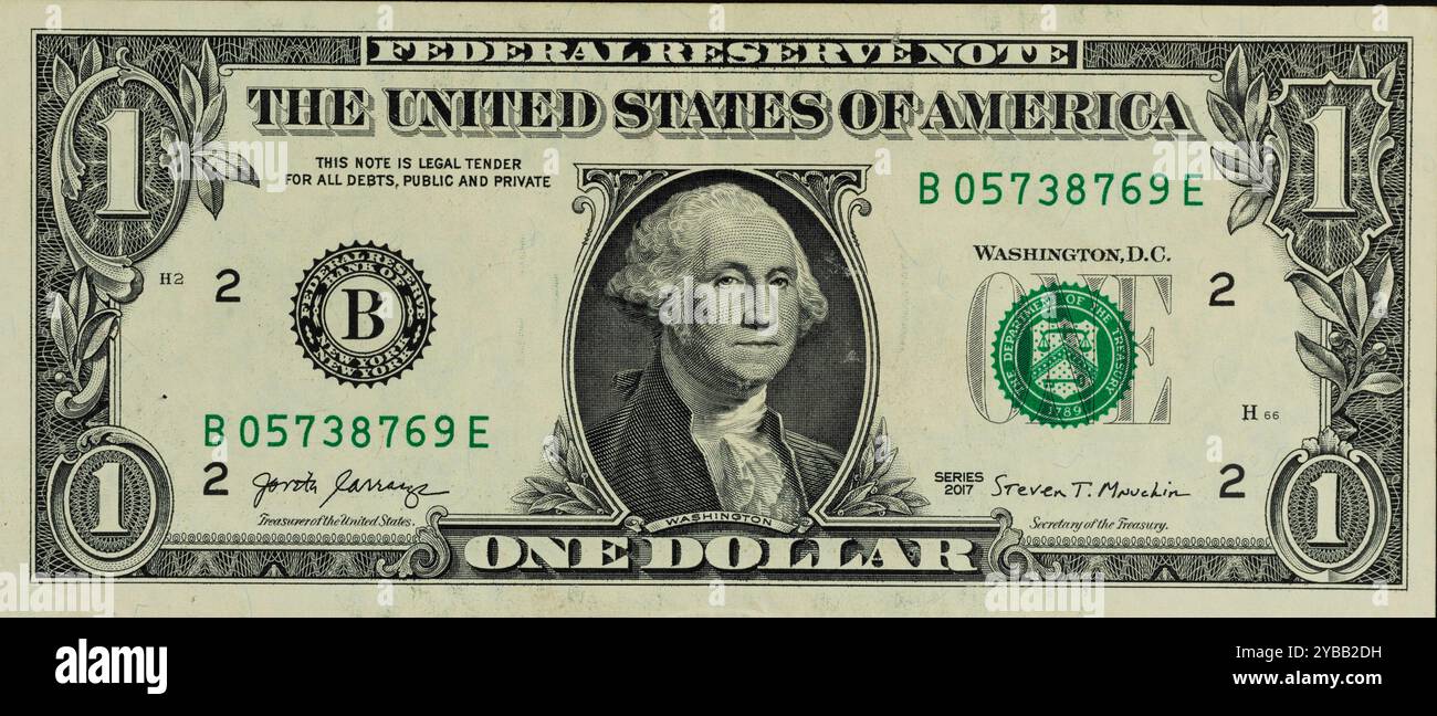 U.S. One Dollar Bill with George Washington Portrait: Pakistan - 16 ...