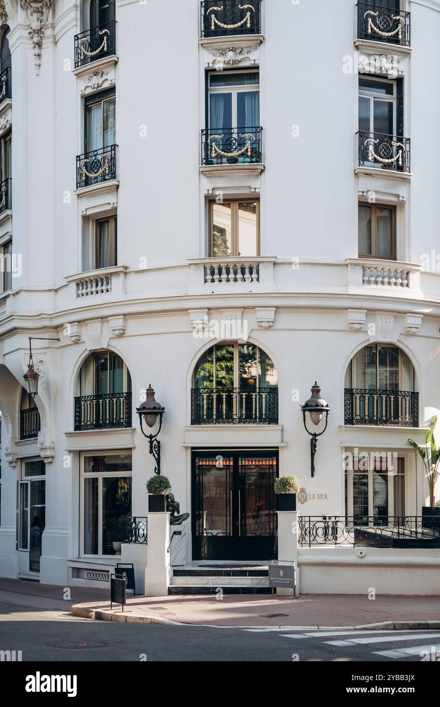 Nice, France - July 16, 2024 : The rear facade of the legendary ...