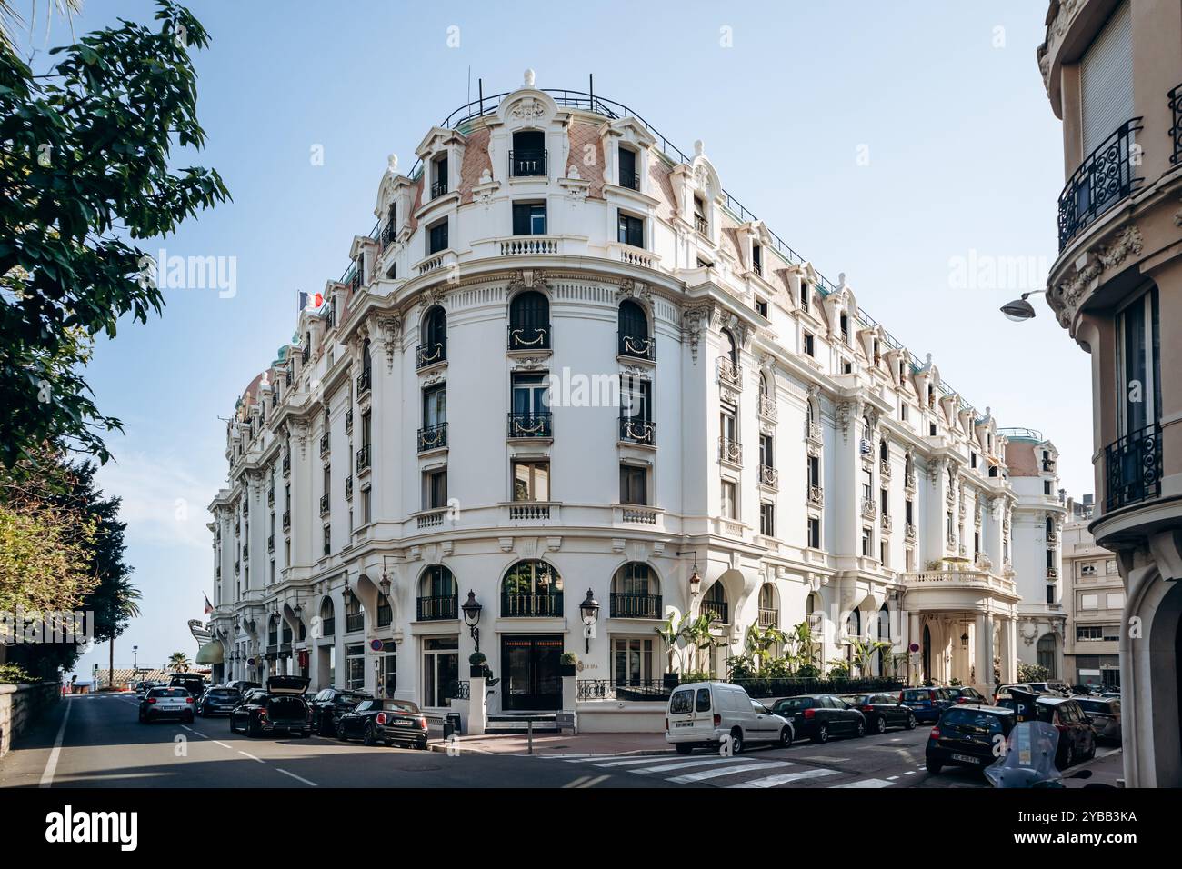 Nice, France - July 16, 2024 : The rear facade of the legendary ...