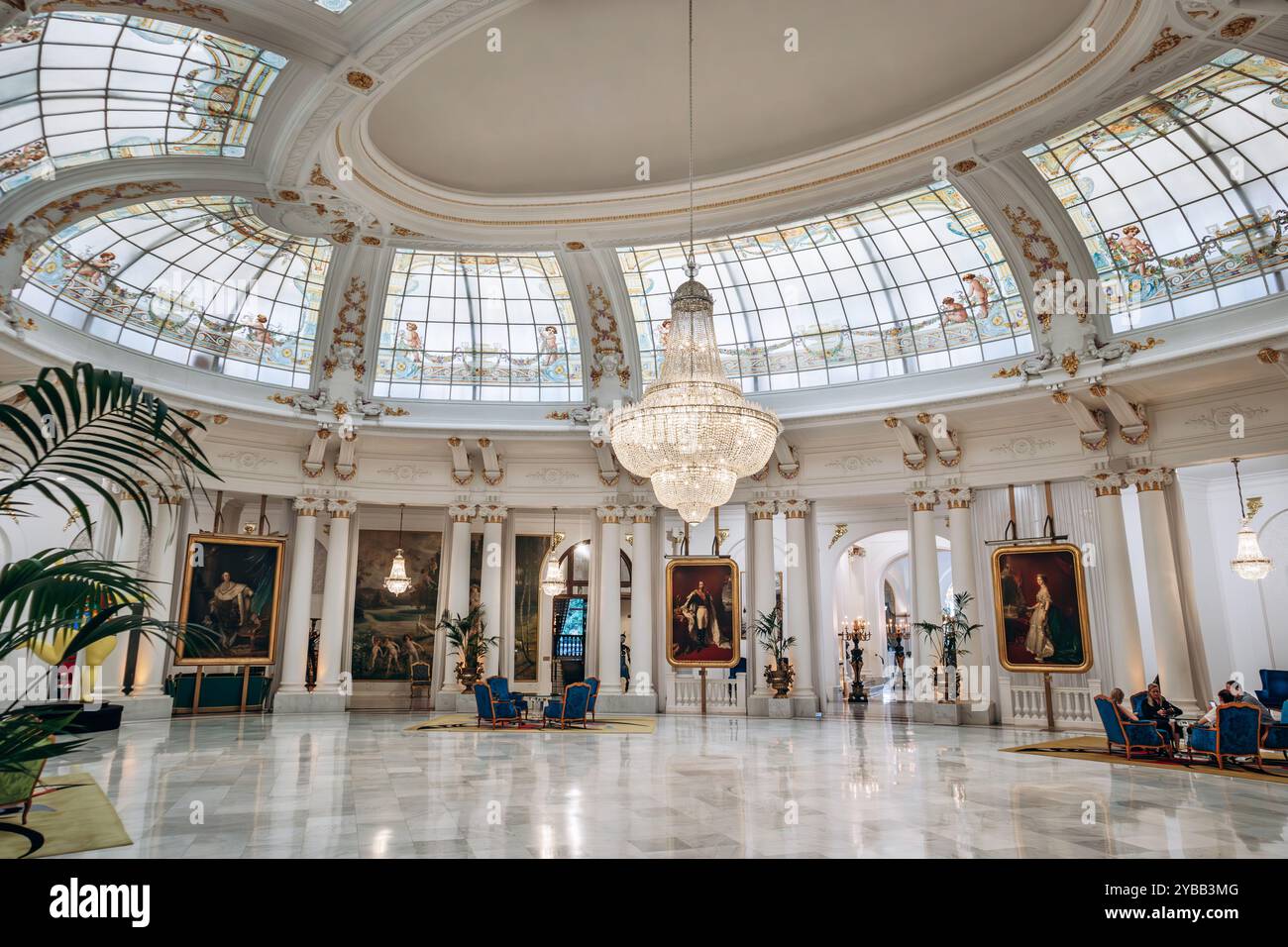 The famous Salon Royal at the Hotel Negresco Stock Photo - Alamy