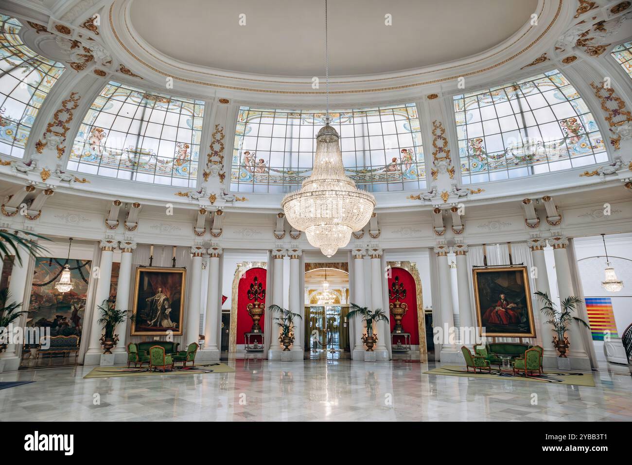 The famous Salon Royal at the Hotel Negresco Stock Photo - Alamy