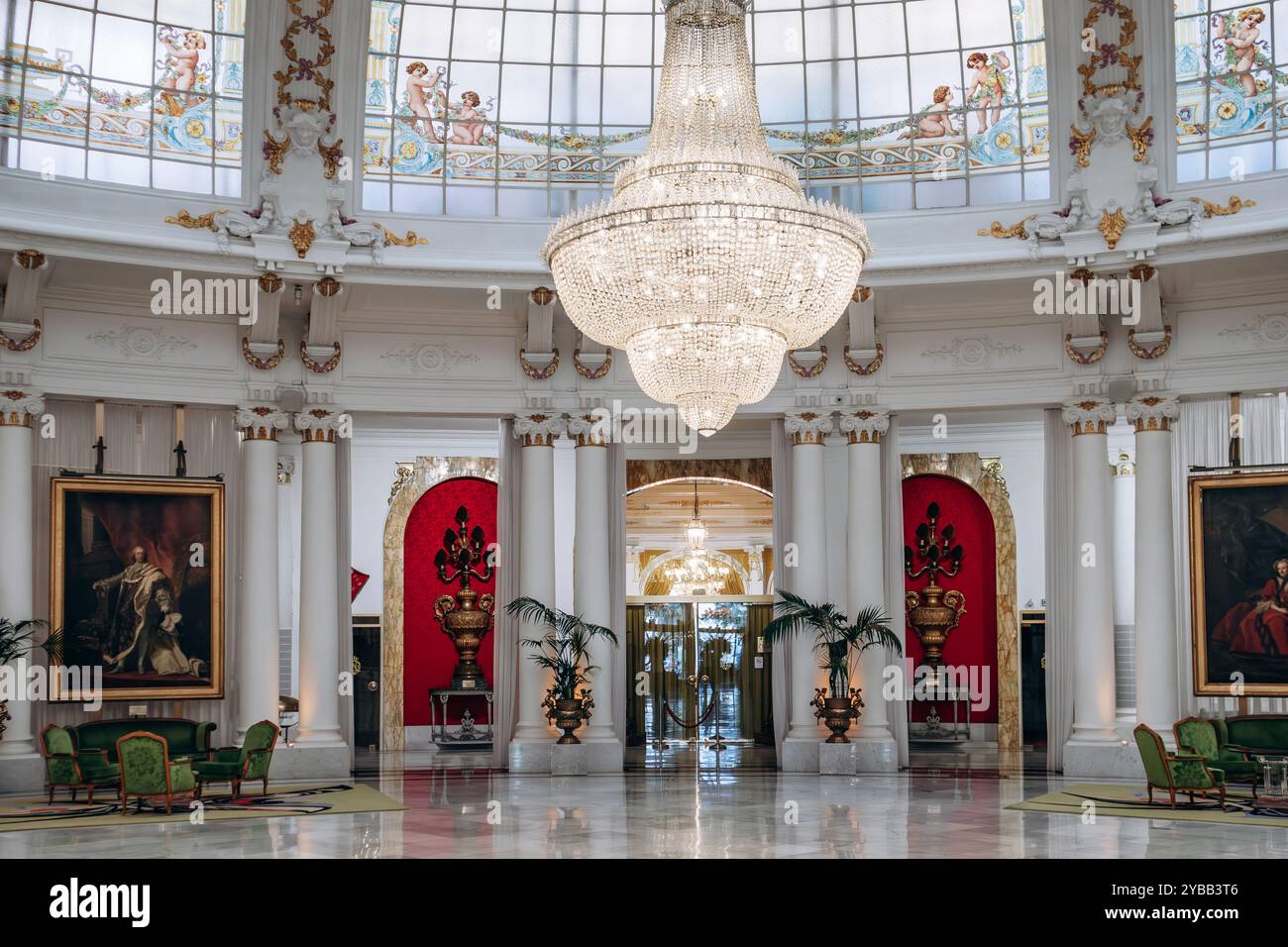 The famous Salon Royal at the Hotel Negresco Stock Photo - Alamy