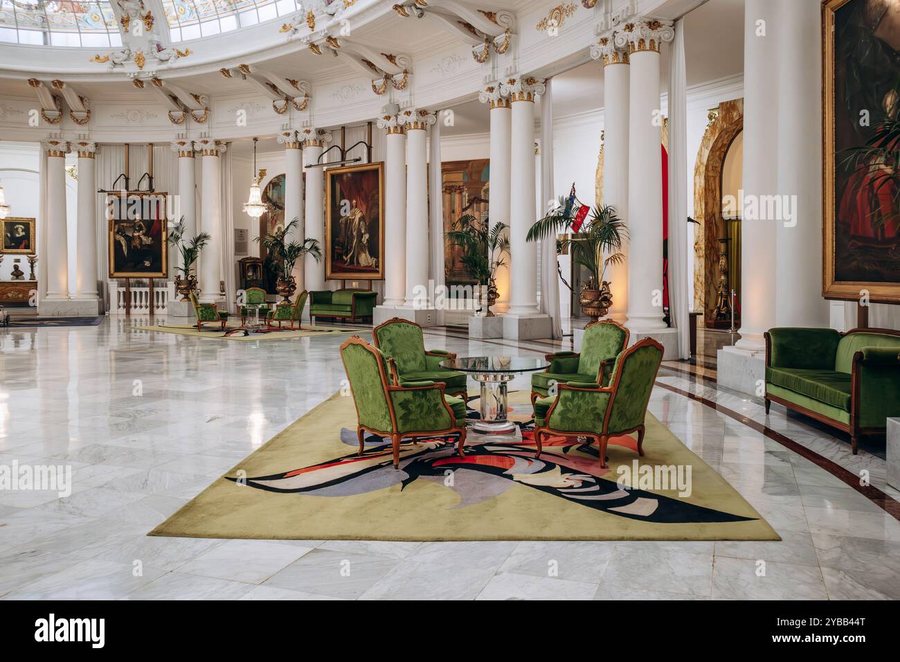 The famous Salon Royal at the Hotel Negresco Stock Photo - Alamy