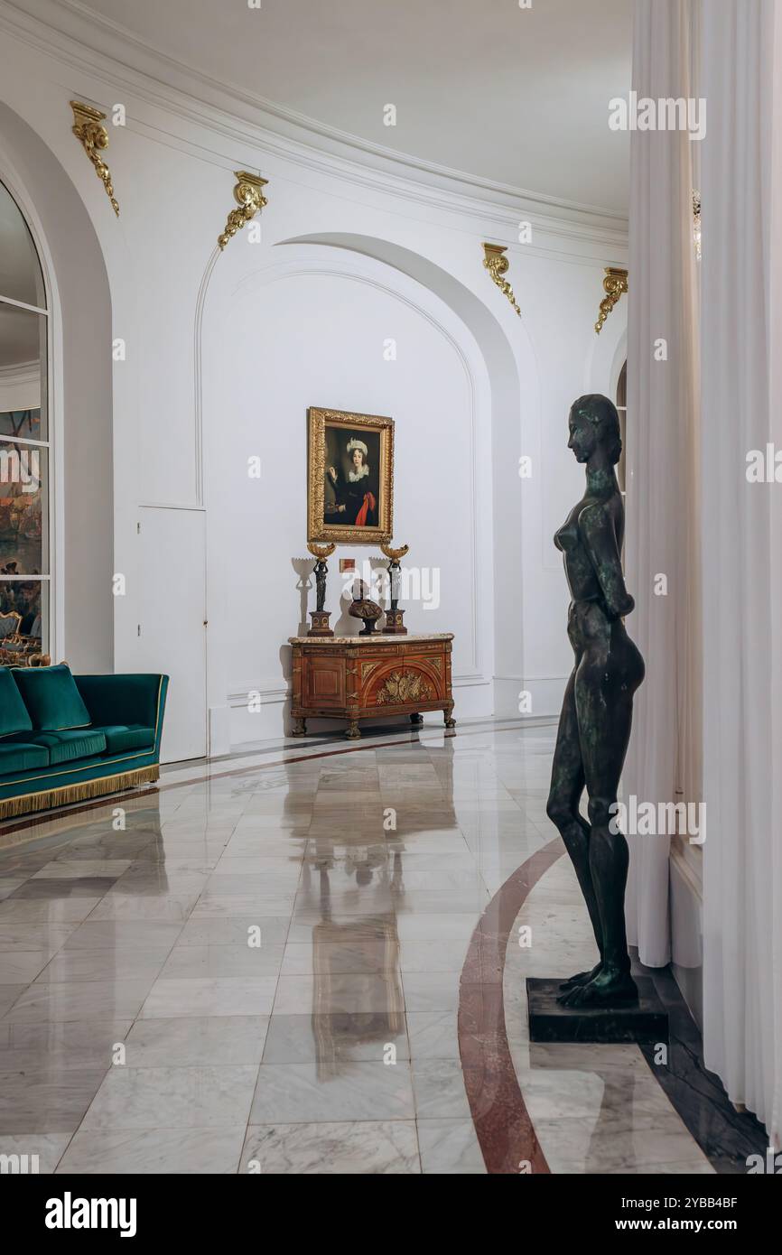Nice, France - July 16, 2024 : The famous lobby of the legendary Hotel ...