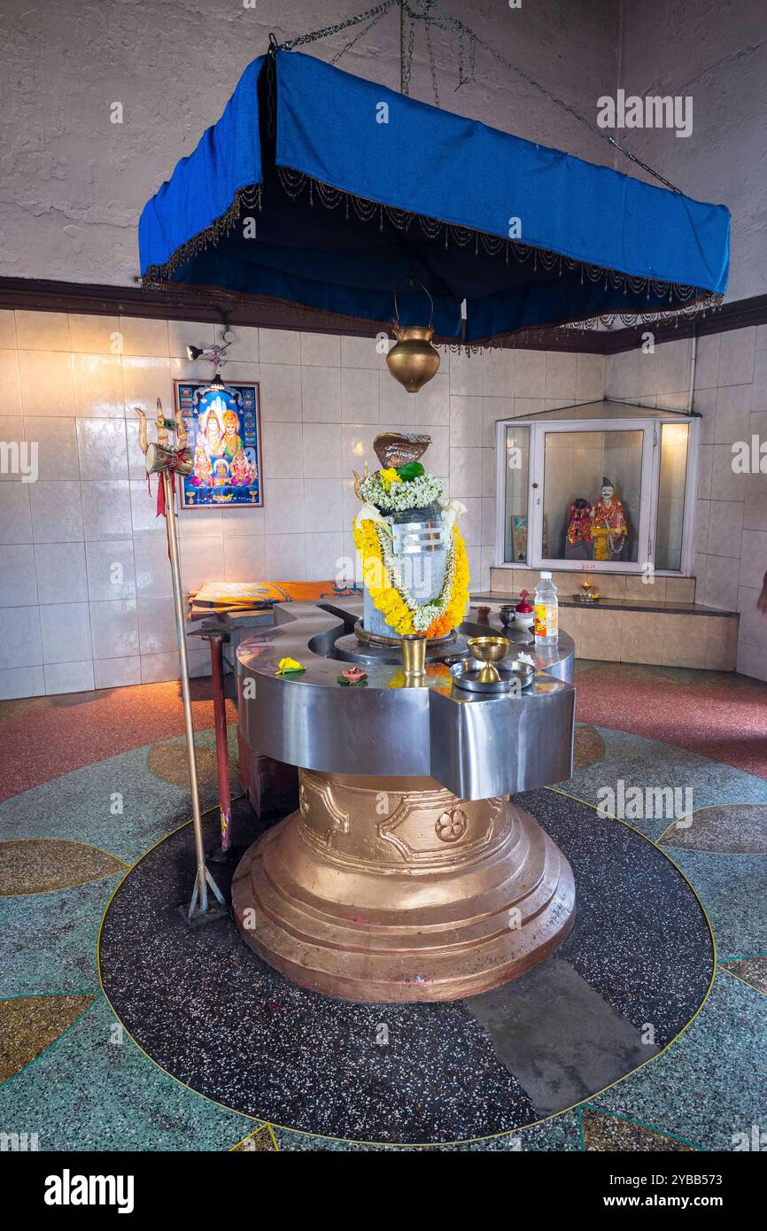 Hindu Tempel, Maheswarnath Mandir, Triolet, indischer Ozean, Insel ...