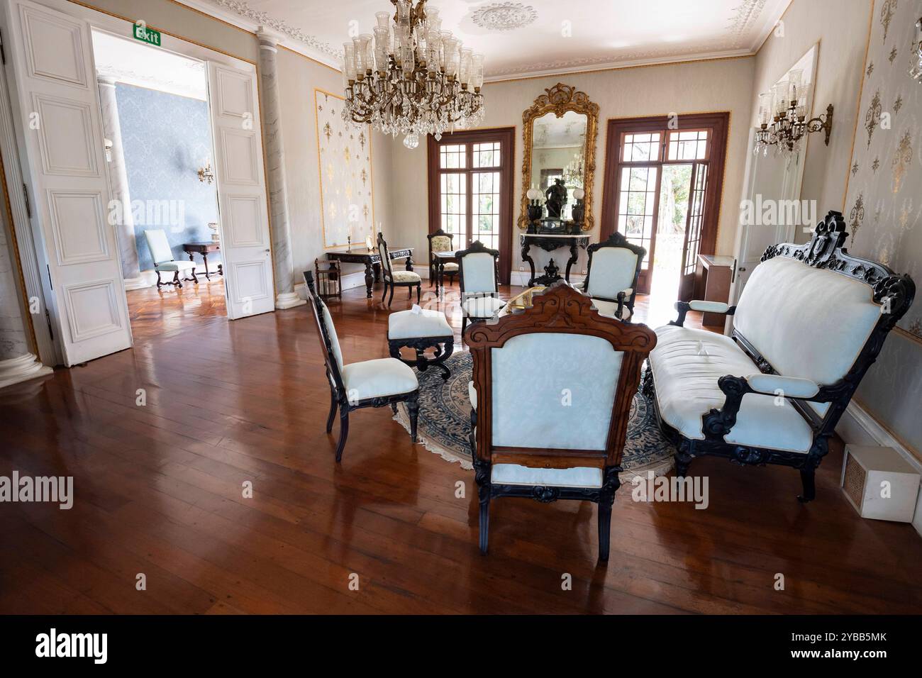 Chateau De Labourdonnais Mapou, indischer Ozean, Insel, Mauritius ...