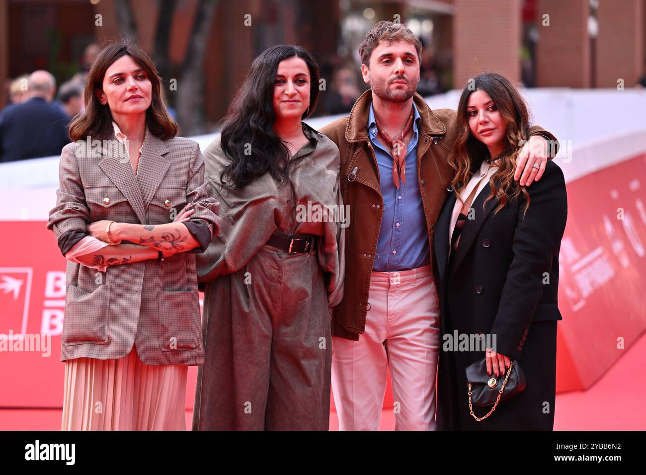 Elisa Fuksas, Elisa Casseri, Flavio Furno and Lavinia Fuksas attend the ...
