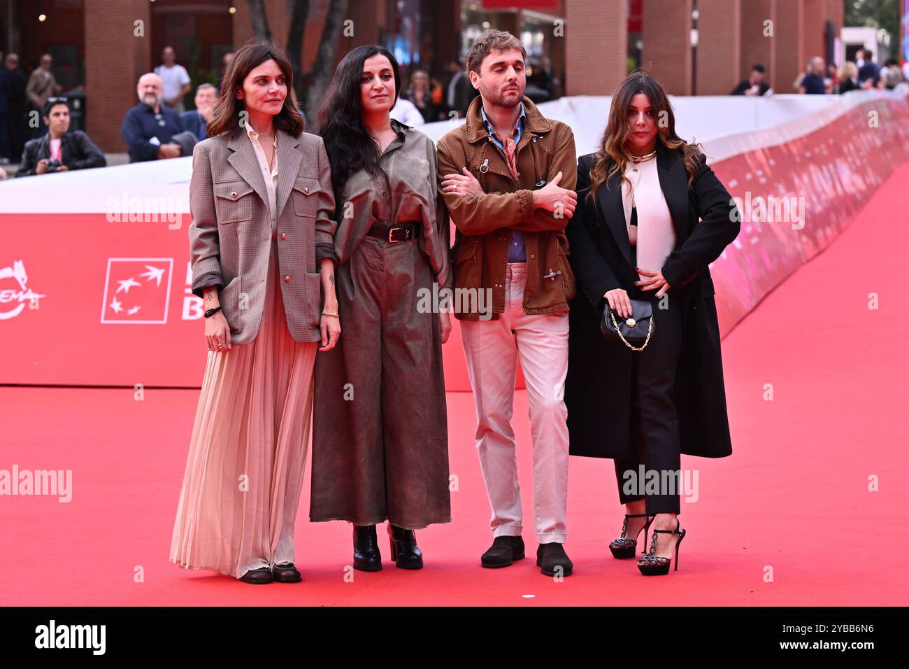 Elisa Fuksas, Elisa Casseri, Flavio Furno and Lavinia Fuksas attend the ...