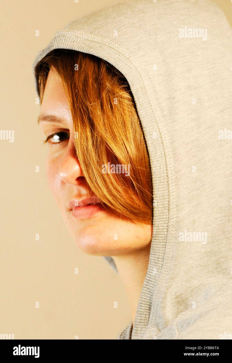 a single woman without a partner, being and living alone a single woman ...