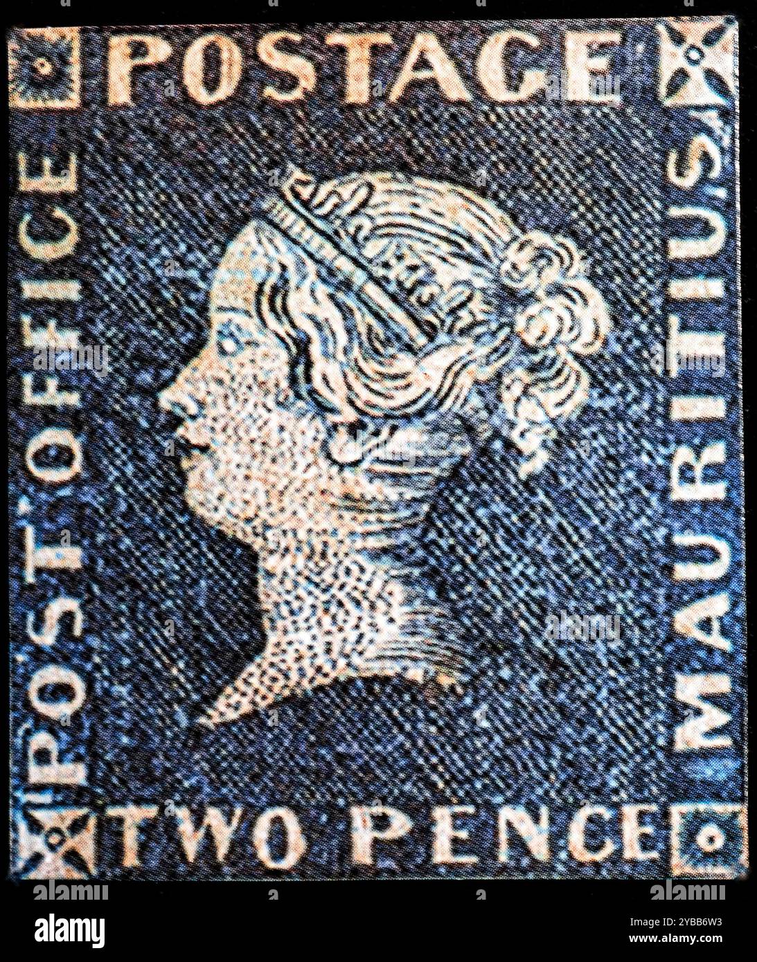 Blaue Mauritius, Briefmarke, Blue Penny Museum, Caudan Waterfront im ...