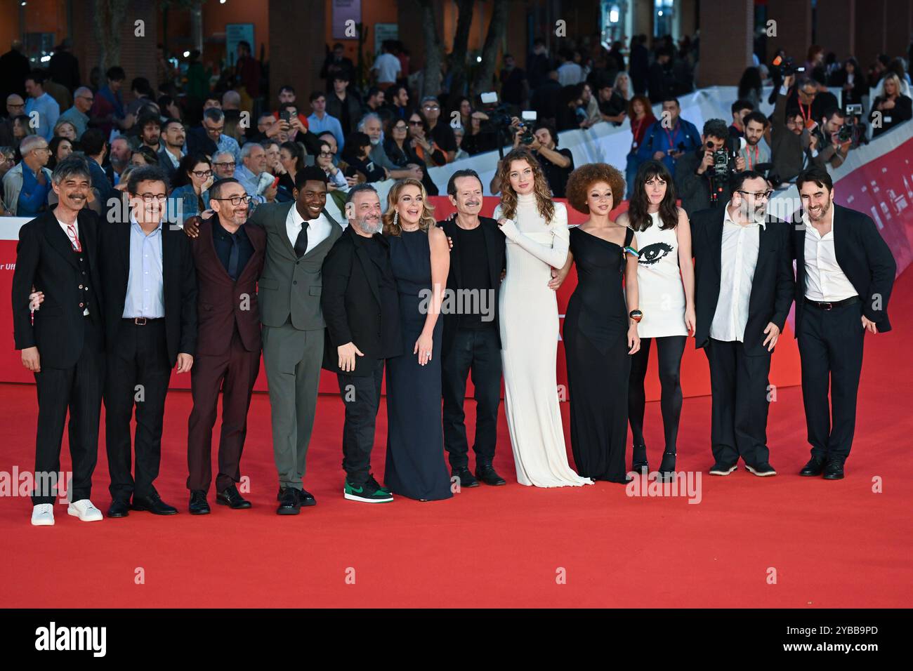Rome, Italy. 17th Oct, 2024. (L-R) Max Mazzotta, Massimo De Lorenzo ...