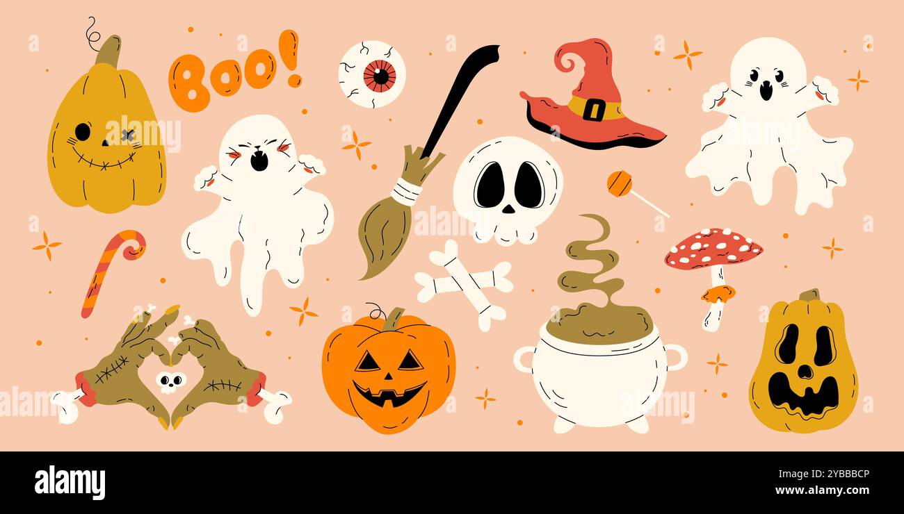 Cute cat retro hat hi-res stock photography and images - Alamy