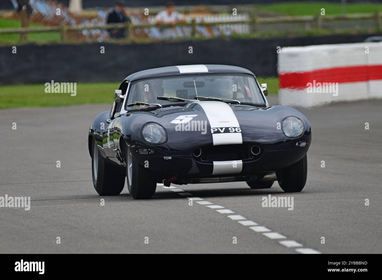 Rob Huff, Richard Meins, Jaguar E-Type semi-lightweight, Royal ...
