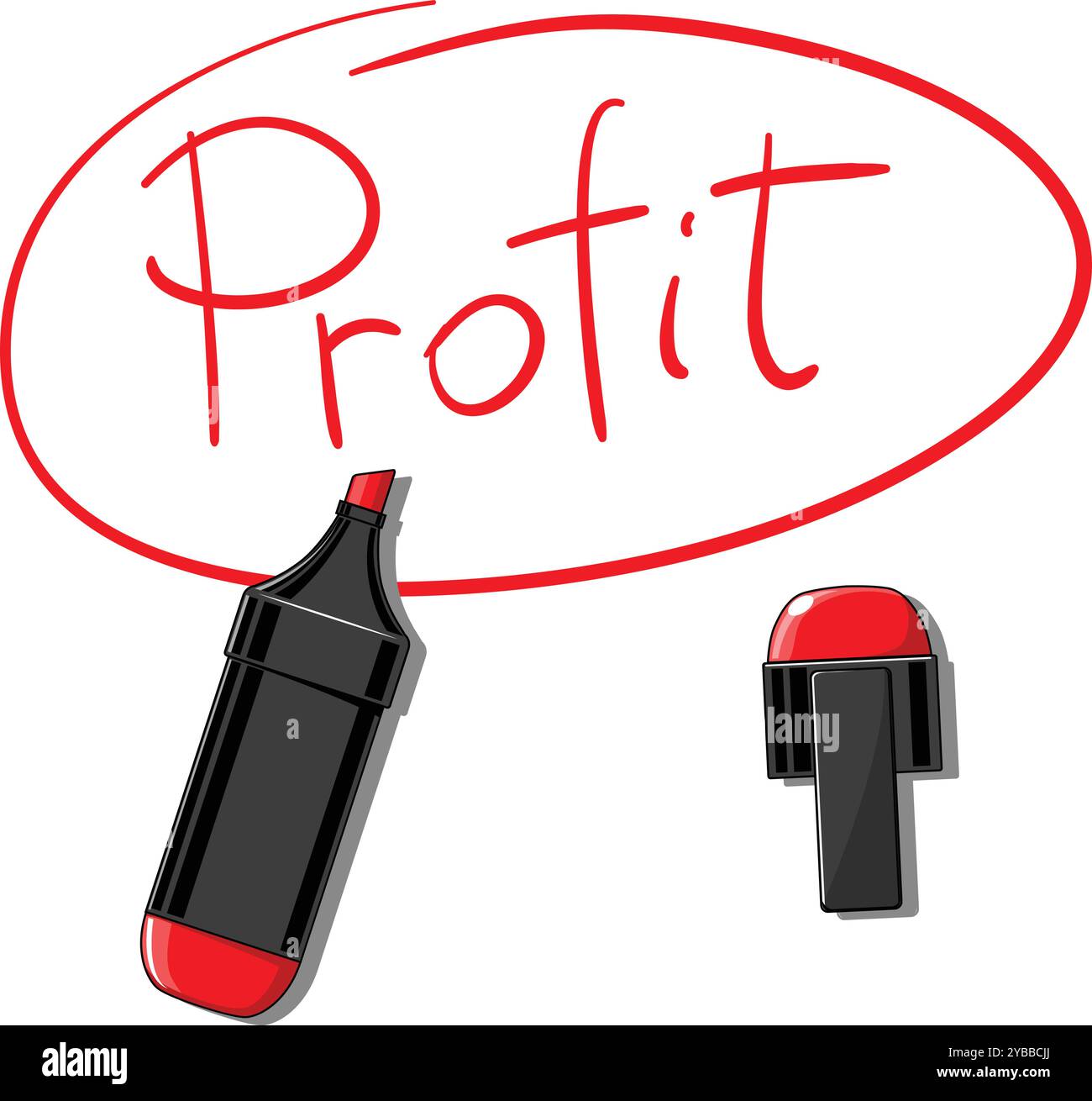 Bold idea concept red Stock Vector Images - Alamy
