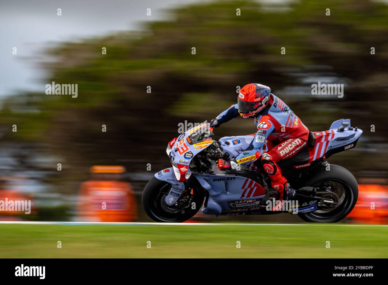 Phillip Island, Victoria, Australia. 18th Oct, 2024. MotoGP Gresini ...