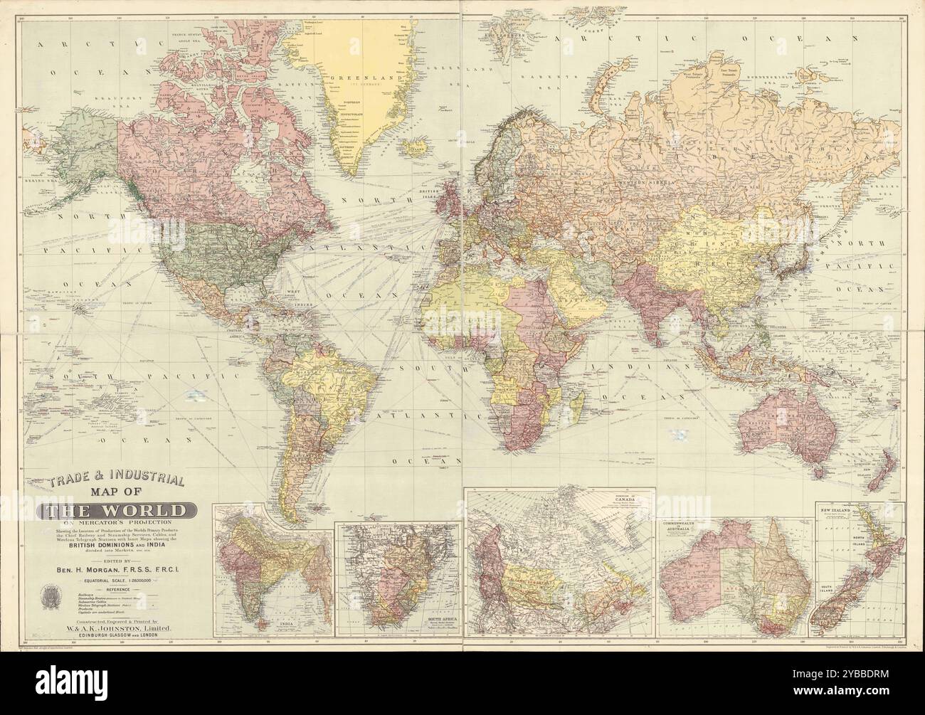 World political map printable hi-res stock photography and images - Alamy
