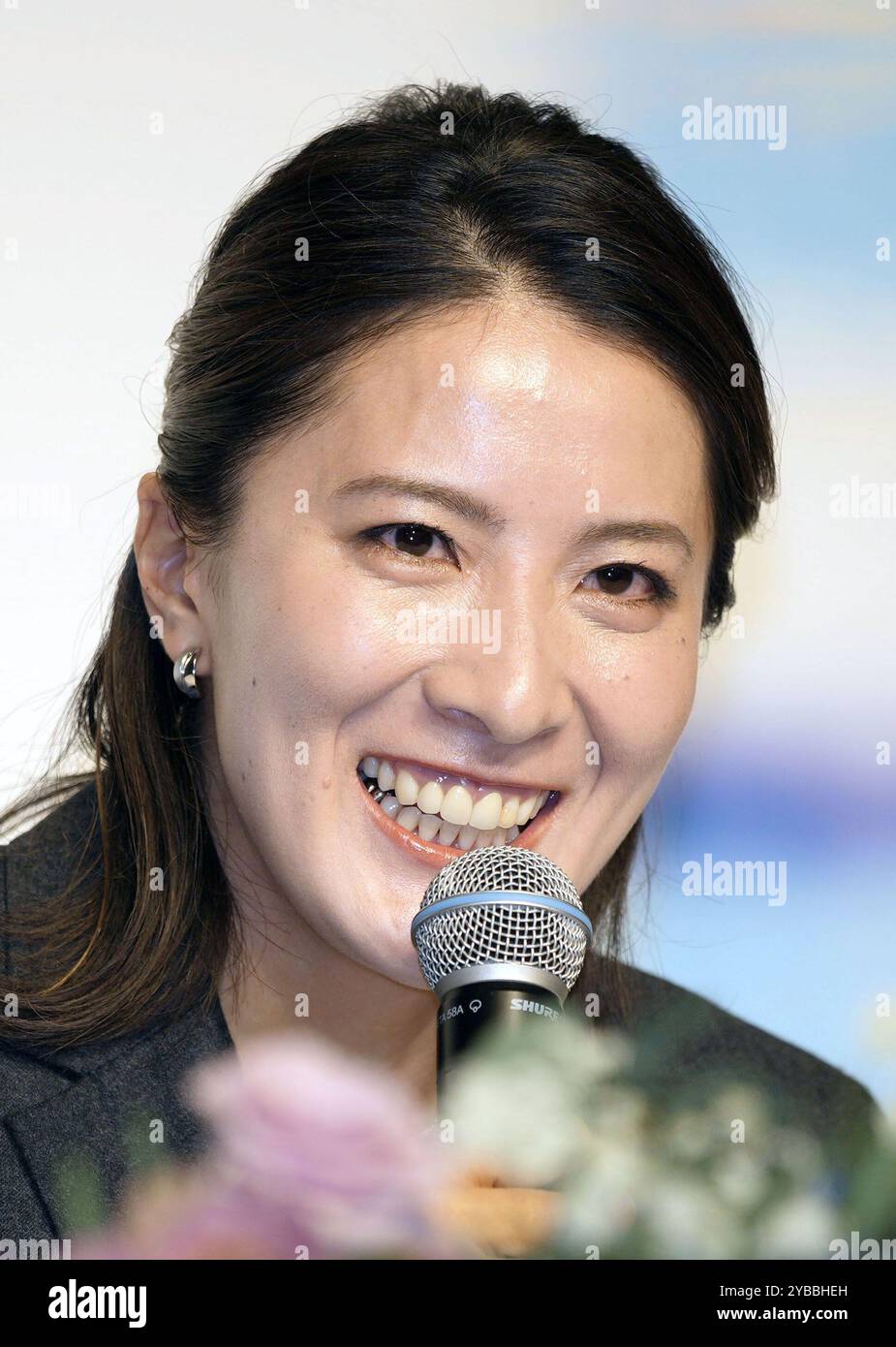 Japanese swimmer Yui Ohashi, the Tokyo Olympics 200- and 400-meter individual medley gold ...