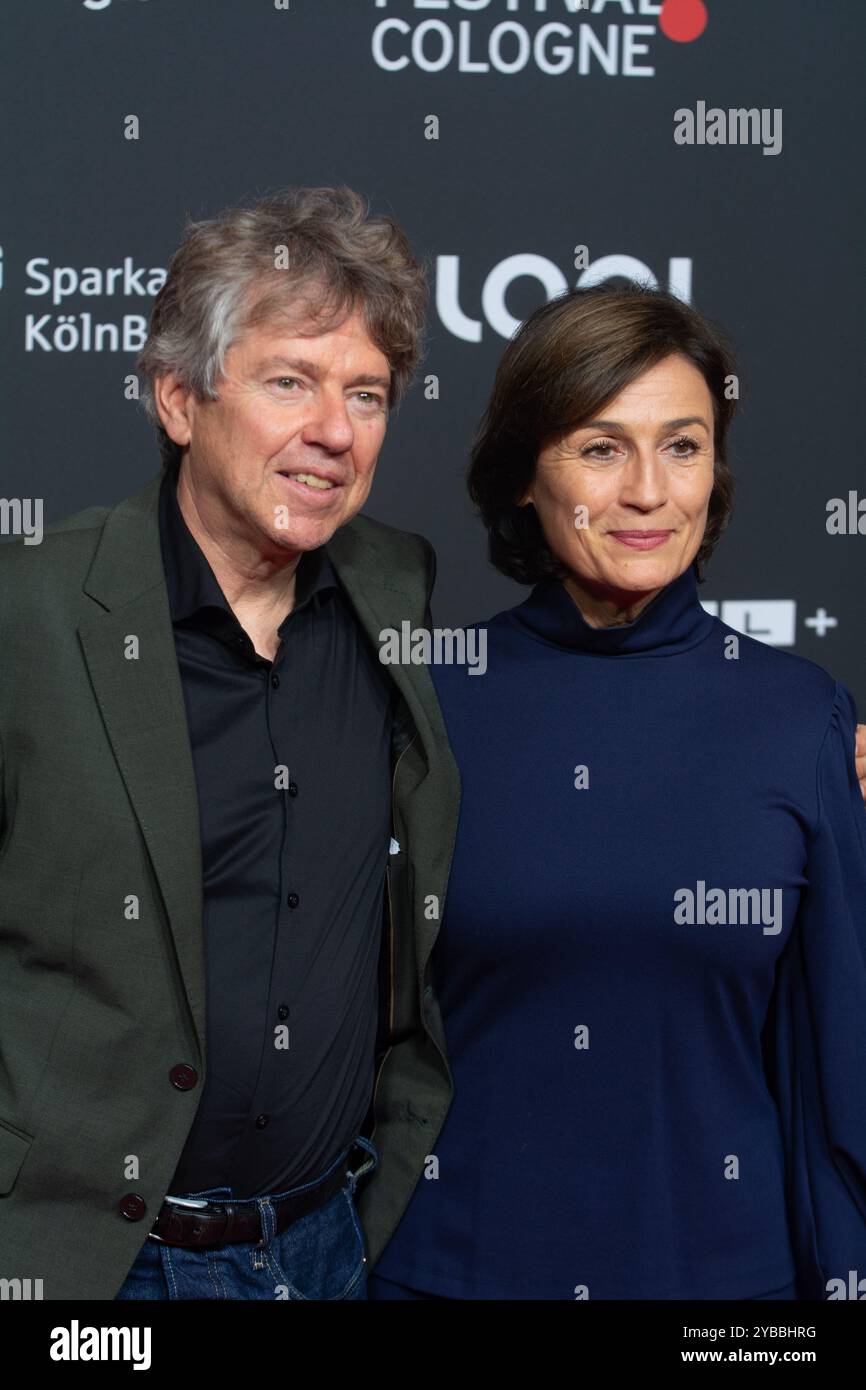 Cologne, Germany. 17th Oct, 2024. Andres Veiel, a German director, and ...