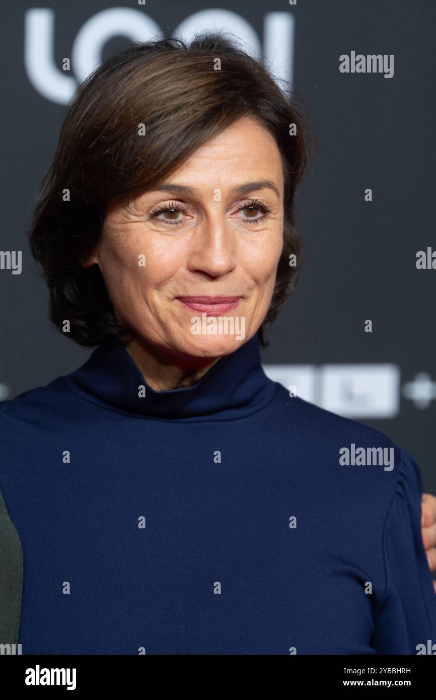 Cologne, Germany. 17th Oct, 2024. Sandra Maischberger, a German talk ...