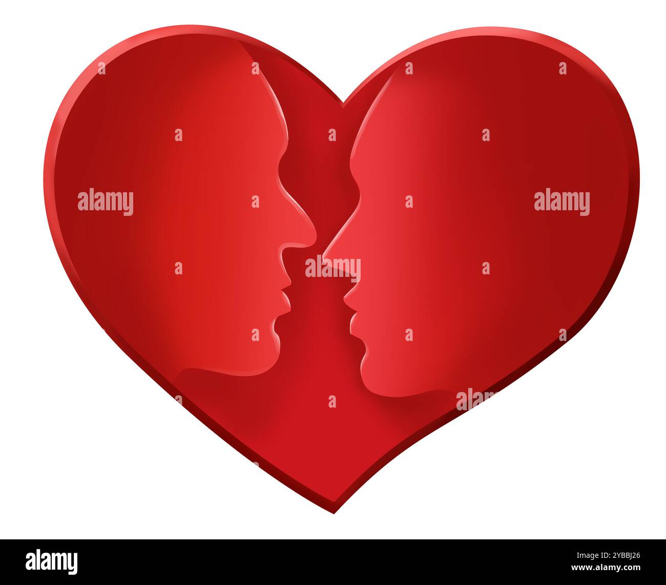 Cuore simbolico hi-res stock photography and images - Alamy