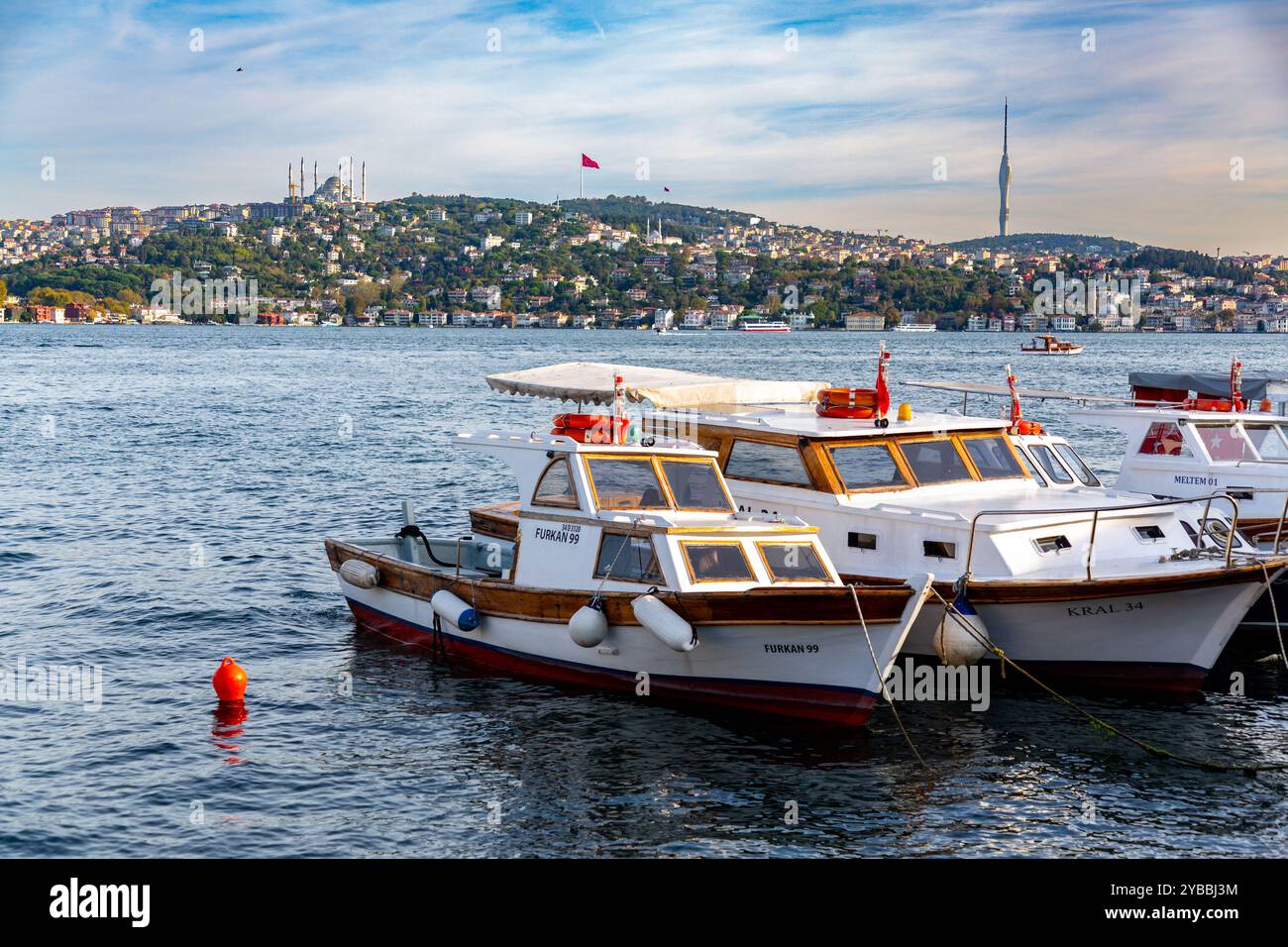 Istanbul, Turkiye - OCT 14, 2024: Coastal view of the Asian side of ...