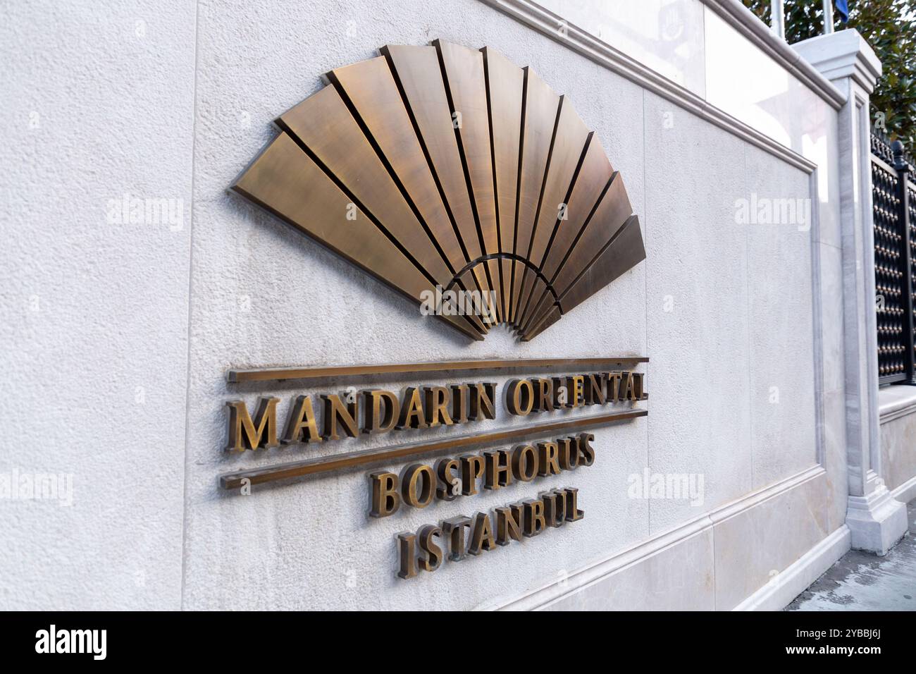 Istanbul, Turkiye - OCT 14, 2024: Mandarin Oriental Bosphorus Hotel in ...