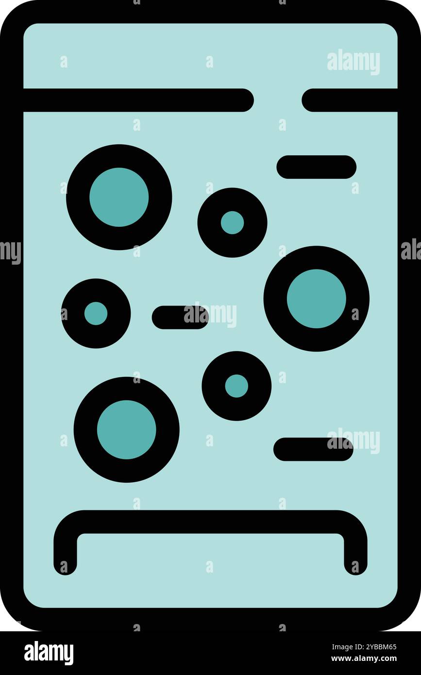 Blood test machine analyzing blood cells, providing accurate and ...