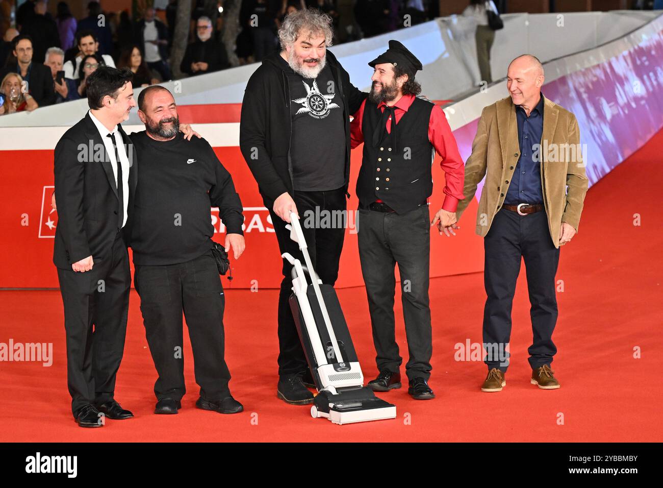 Rome, Italy. 17th Oct, 2024. (L-R) Gianfranco Firriolo, Donatello ...
